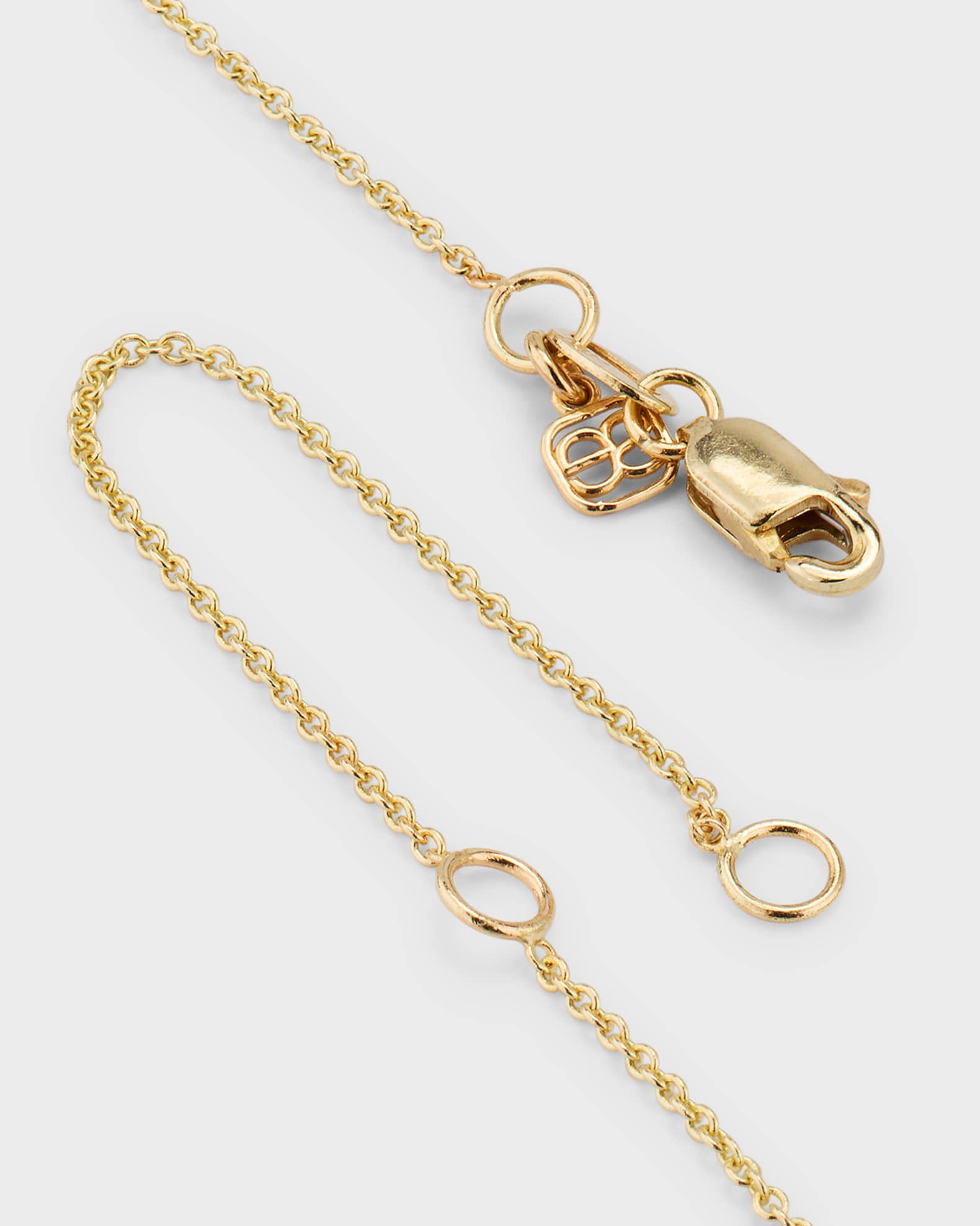 14K Pure Block Initial Necklace | Neiman Marcus