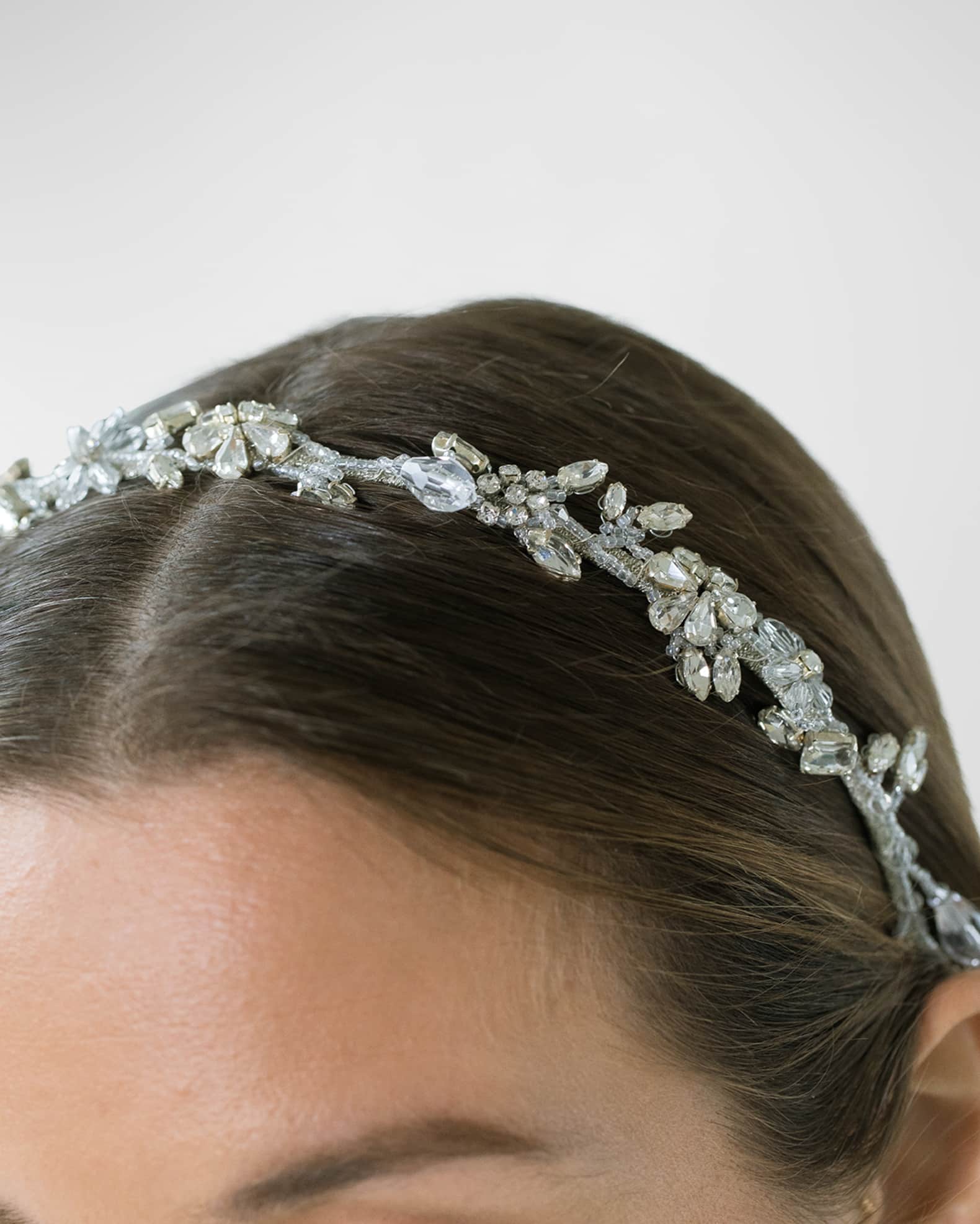 Jennifer Behr Susan Embellished Vine Headband | Neiman Marcus