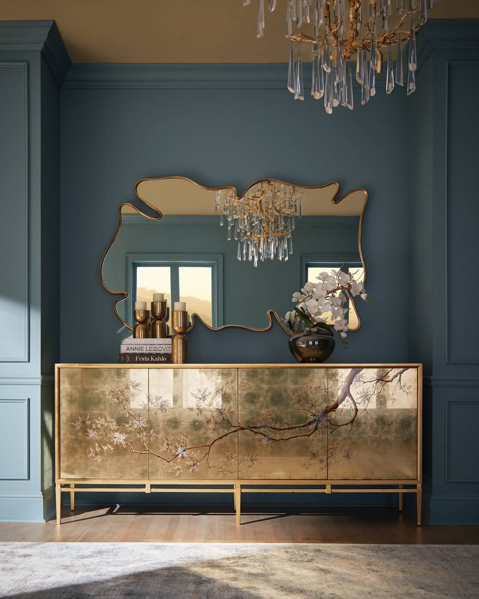 John-Richard Collection Agley 74" Wall Mirror | Neiman Marcus