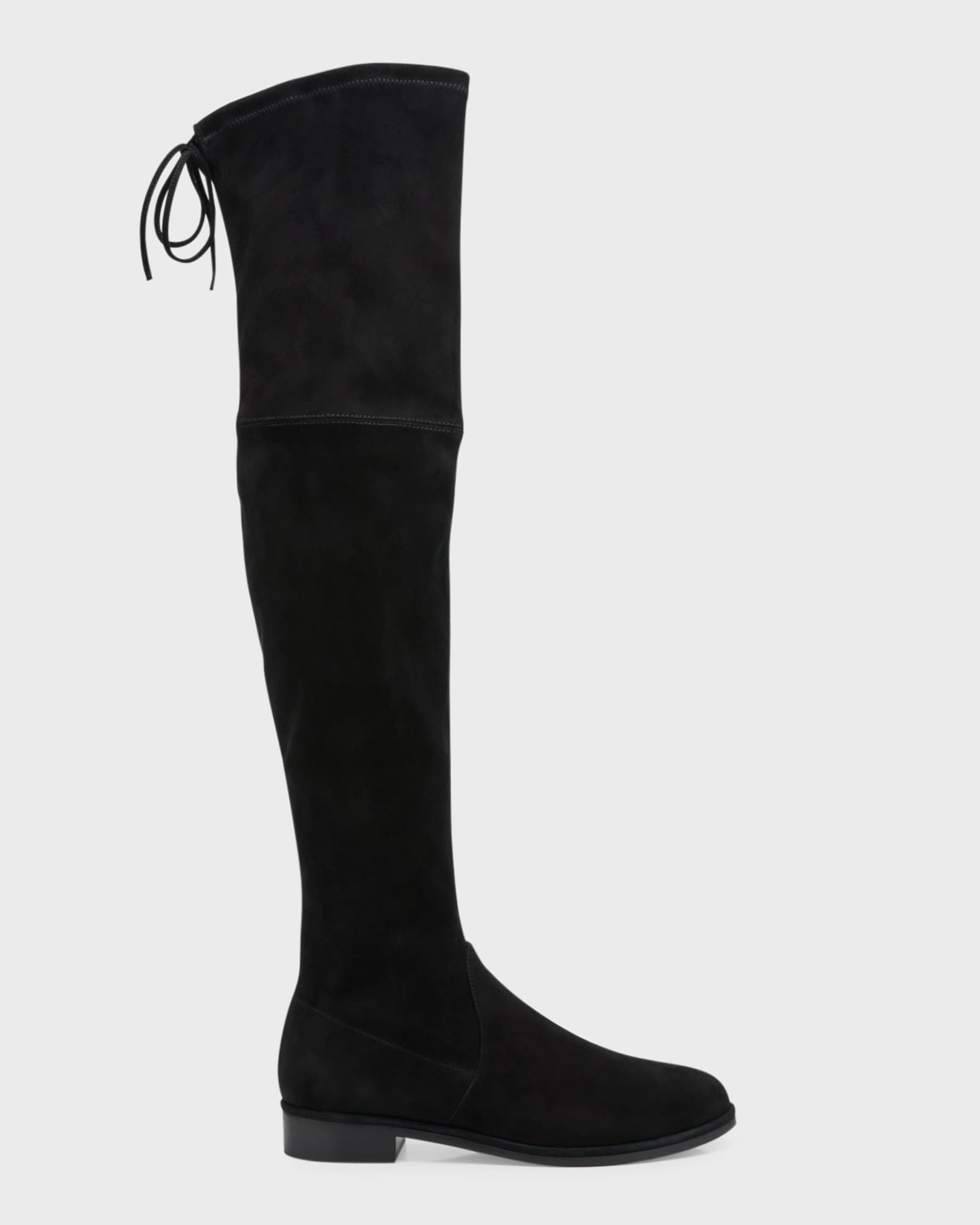 Stuart Weitzman Lowland Suede Over-The-Knee Boots | Neiman Marcus