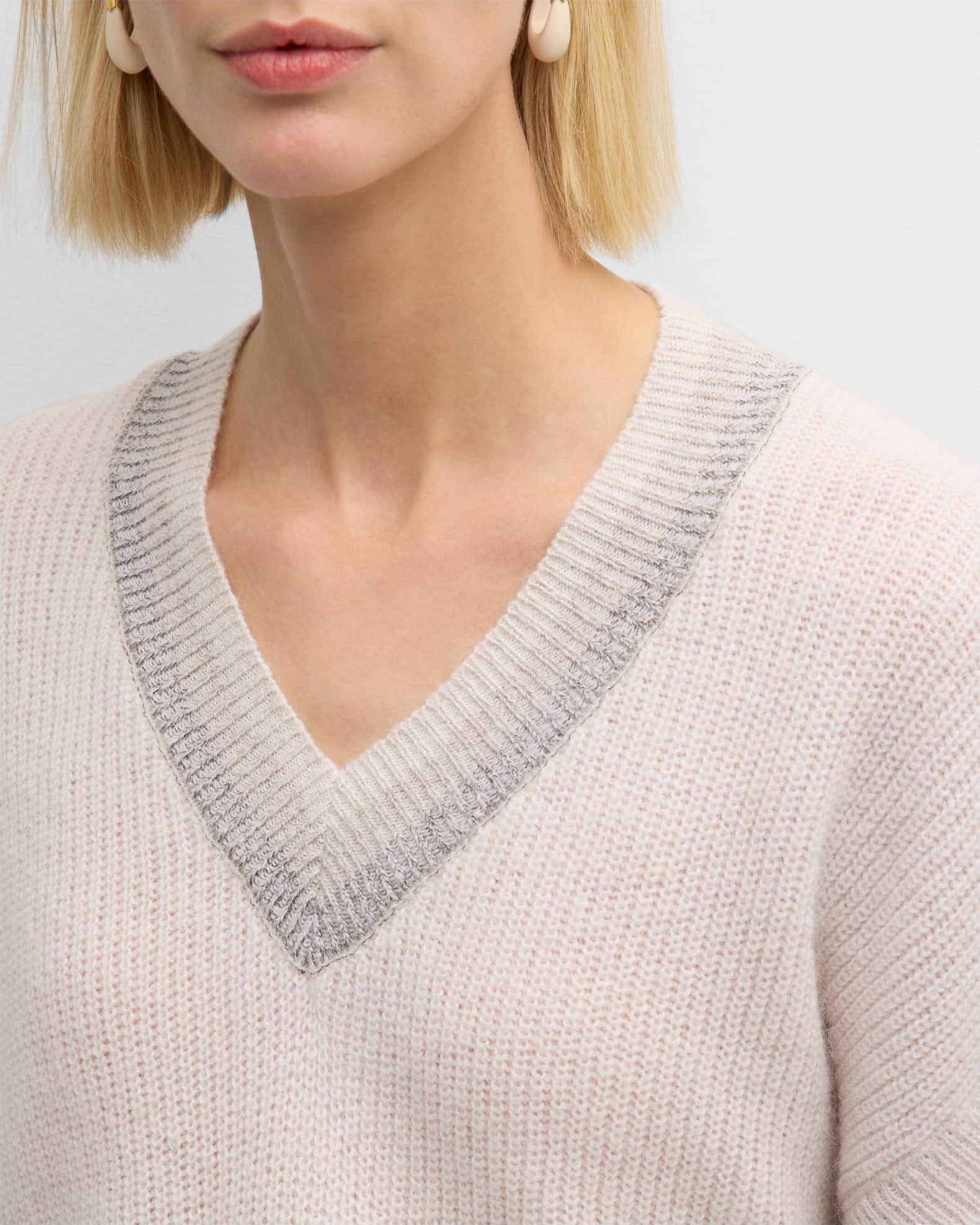 Peserico Dolman-Sleeve Cashmere-Blend Vest | Neiman Marcus