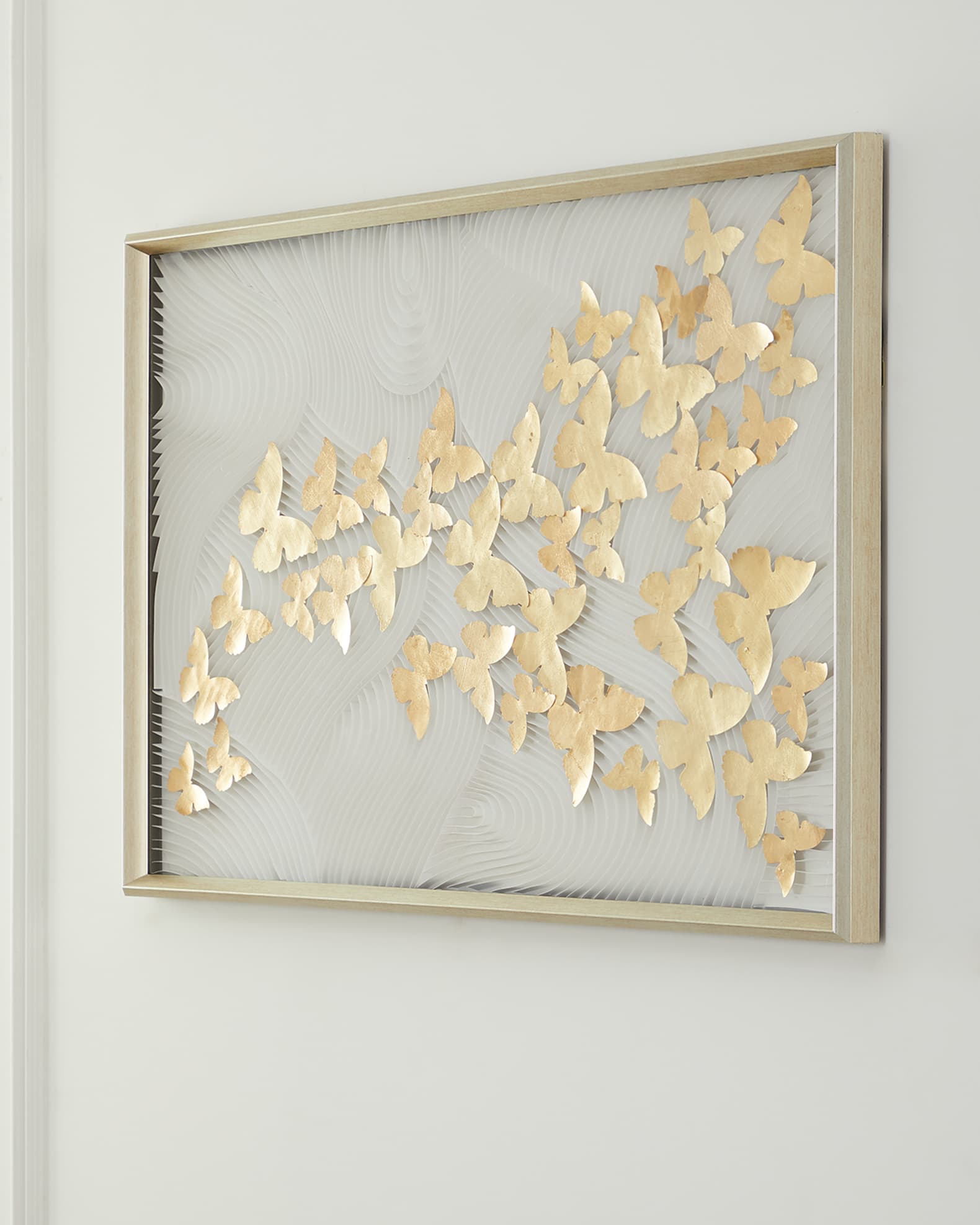 John-Richard Collection "Wings of Gold" Butterfly Wall Decor | Neiman ...