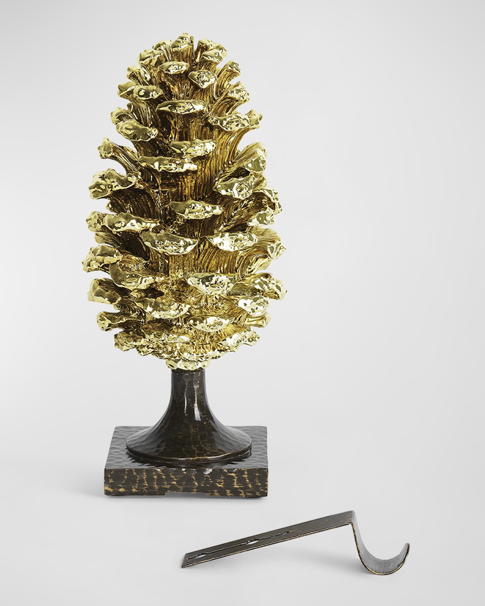 Michael Aram Pine Cone Stocking Holder | Neiman Marcus