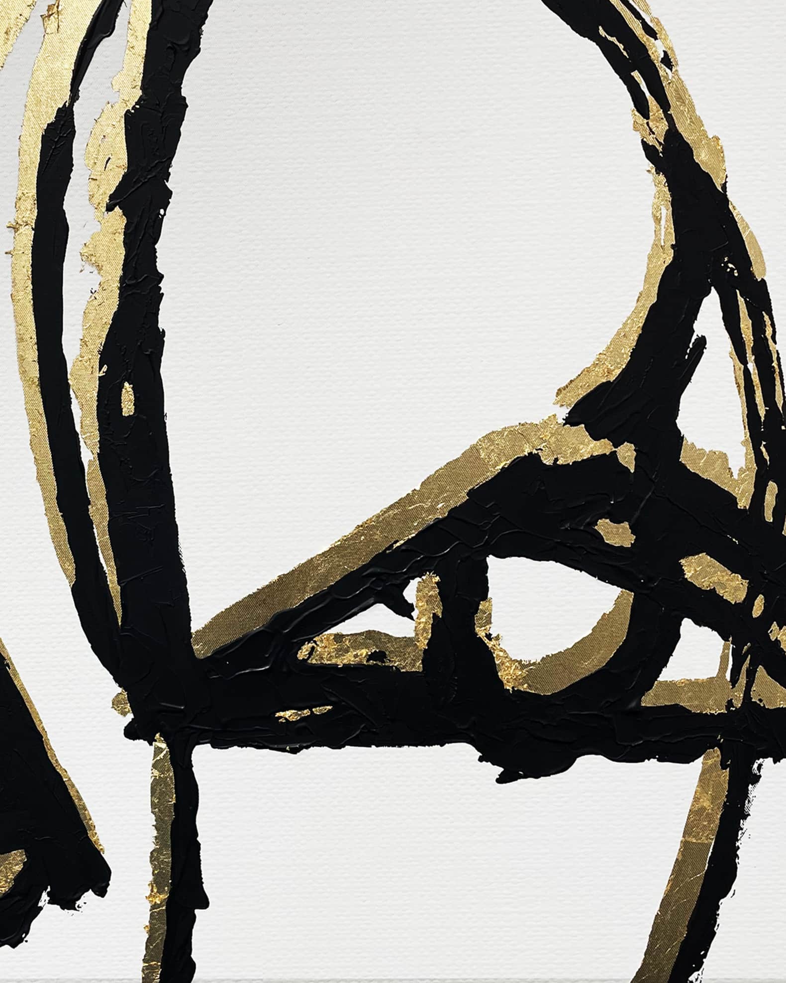 The Oliver Gal Artist Co. 'Minimalist Portrait Abstract' Hand ...