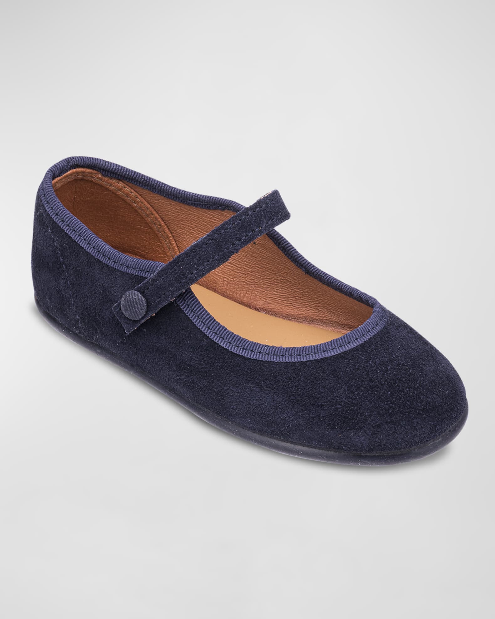 Elephantito Girl's Suede Mary Janes, Baby/Toddler/Kids | Neiman Marcus