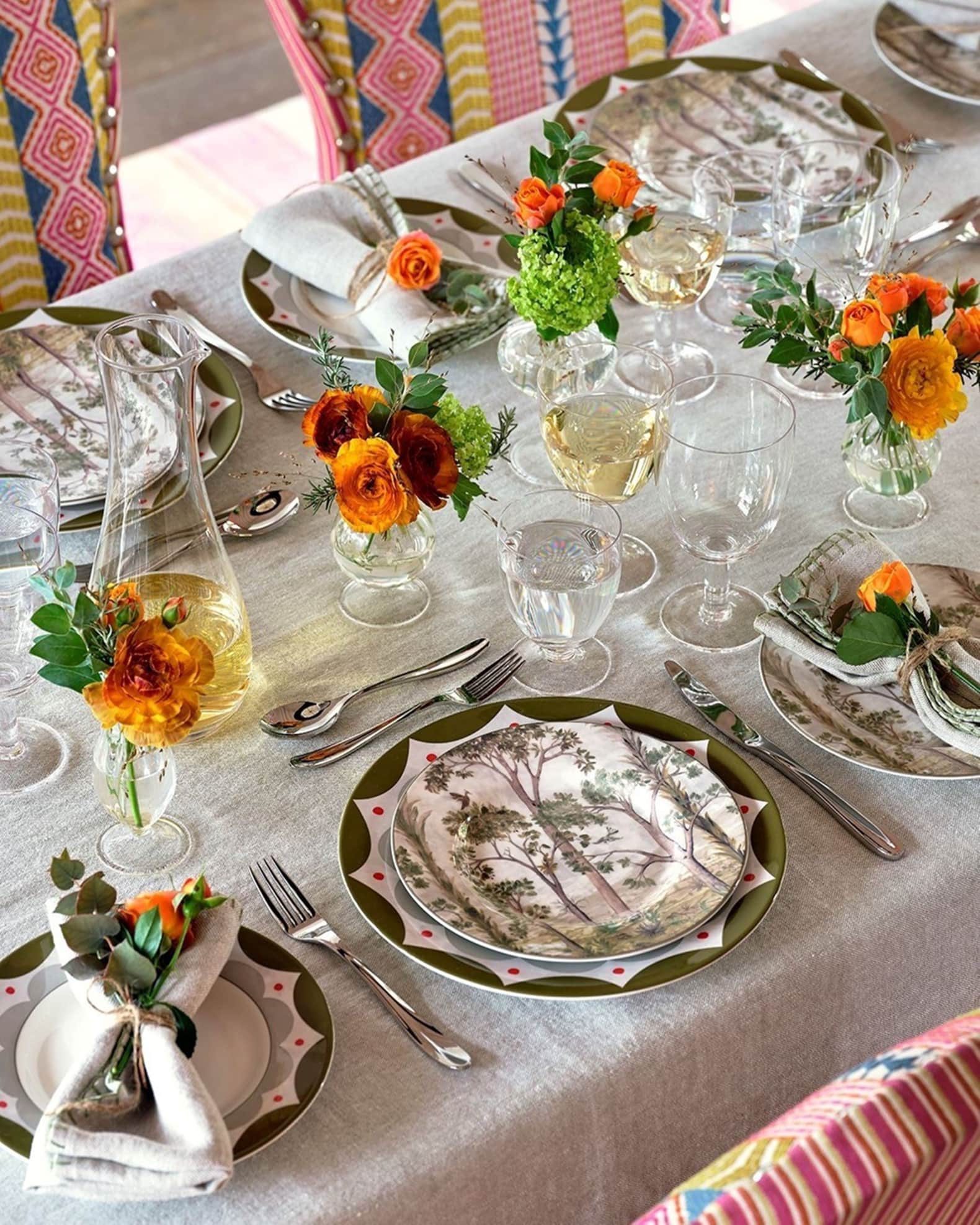 Kit Kemp for Spode Flow Goblets, Set of 2 | Neiman Marcus