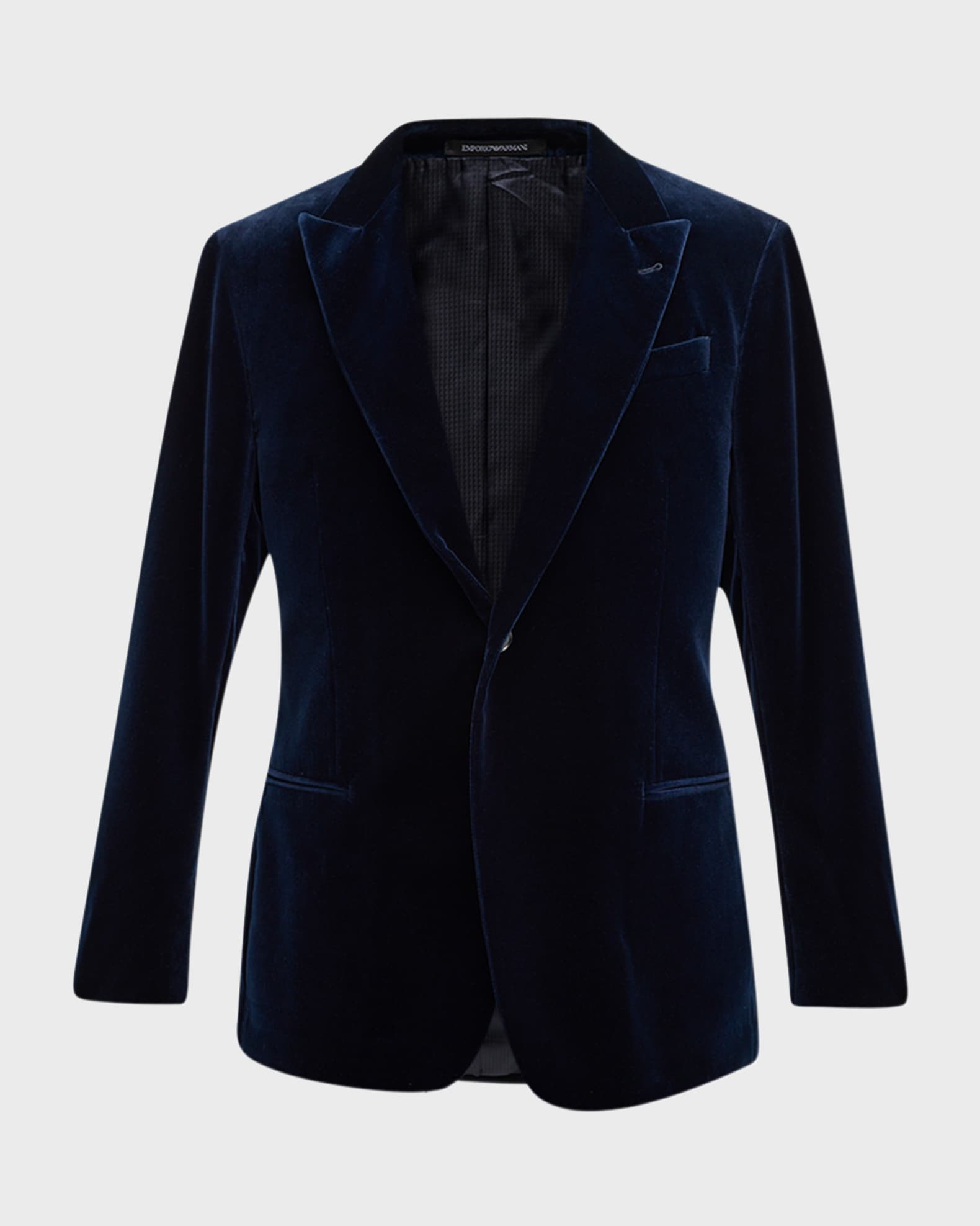 Emporio Armani Men's Velvet Dinner Jacket | Neiman Marcus