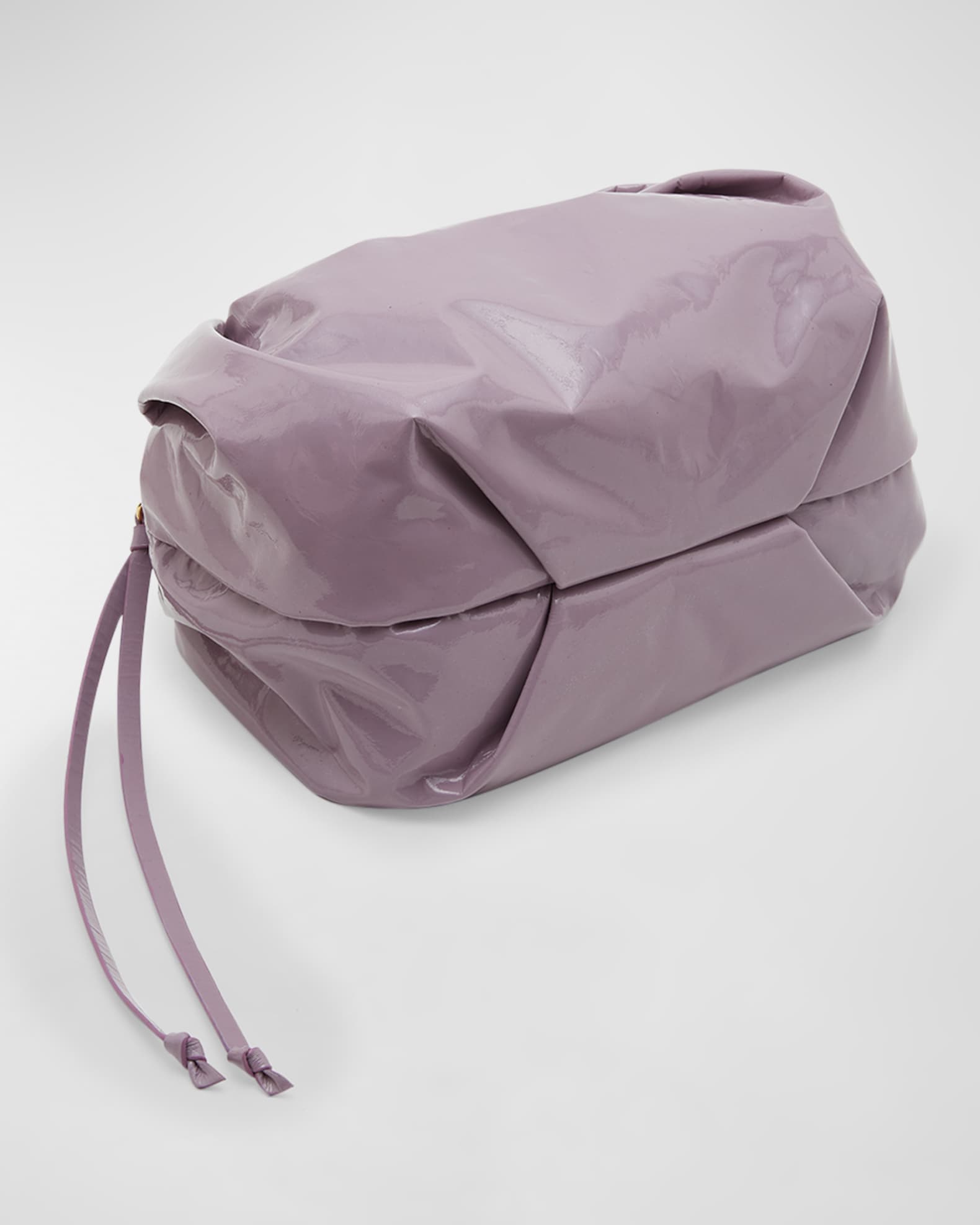 Small Twisted Leather Top-Handle Bag | Neiman Marcus
