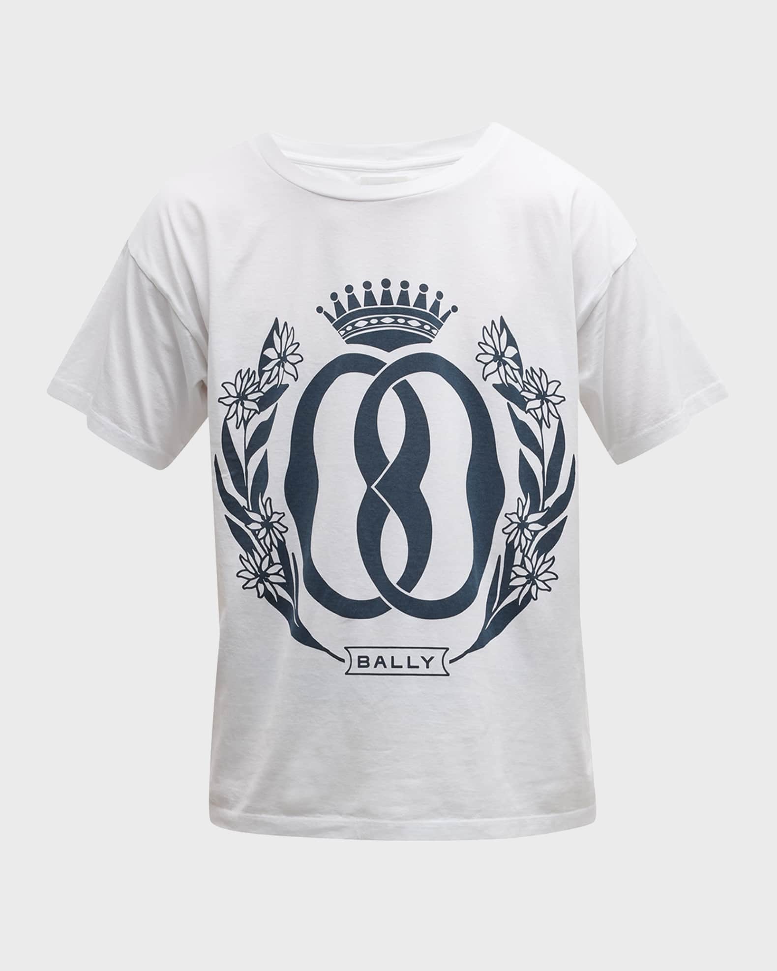 Bally Men's XL Crest Logo T-Shirt | Neiman Marcus