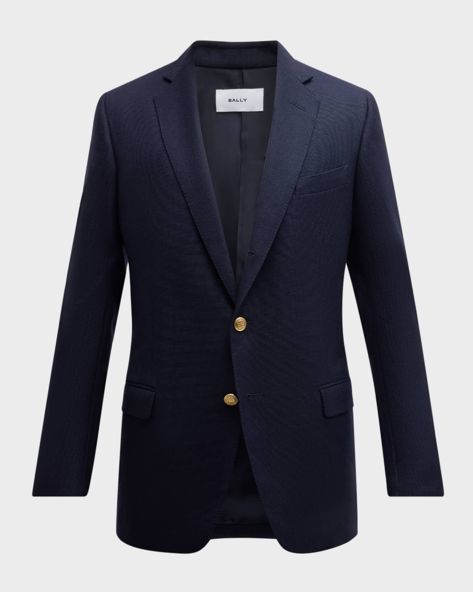 Bally Men's Textured Wool Blazer | Neiman Marcus