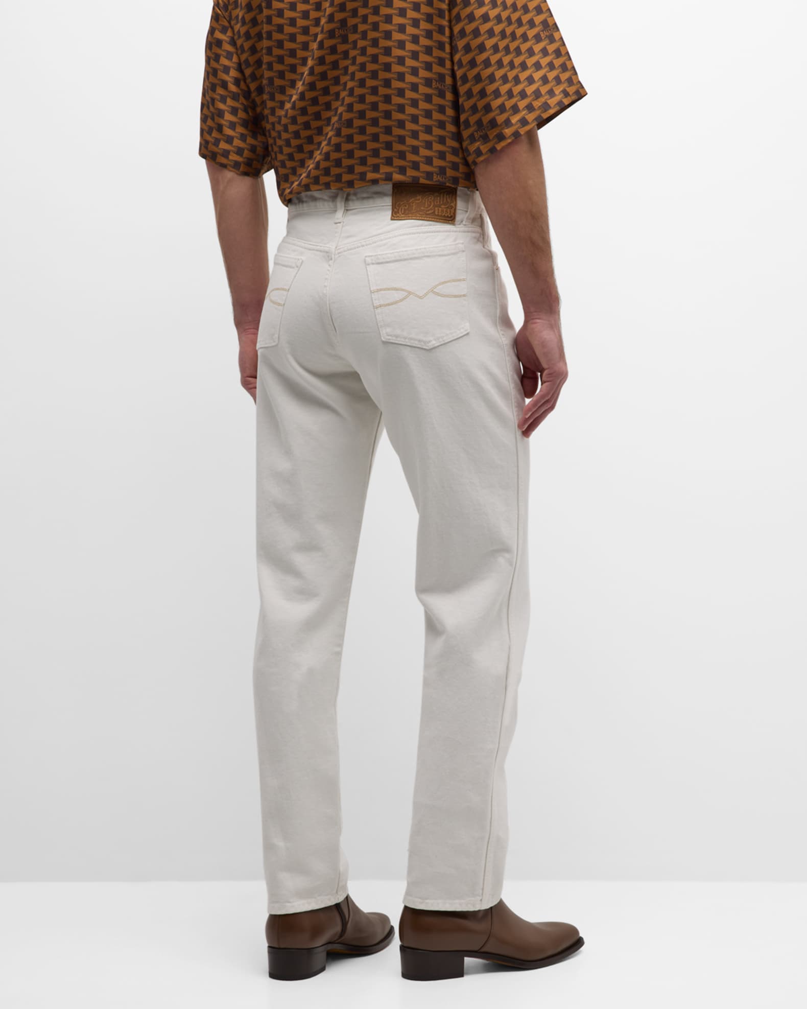 Bally Men's Straight-Leg Denim Jeans | Neiman Marcus