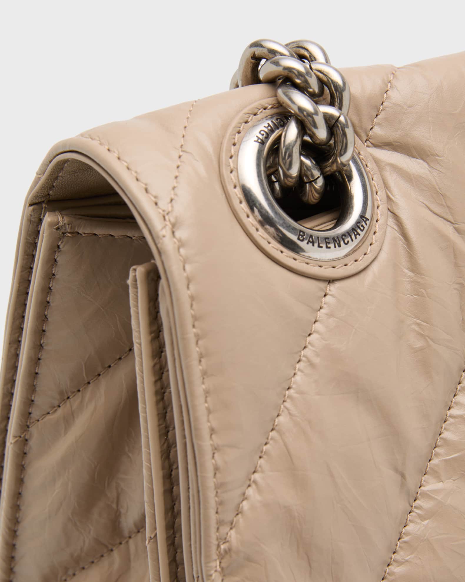 Balenciaga Crush Large Chain Bag Quilted | Neiman Marcus
