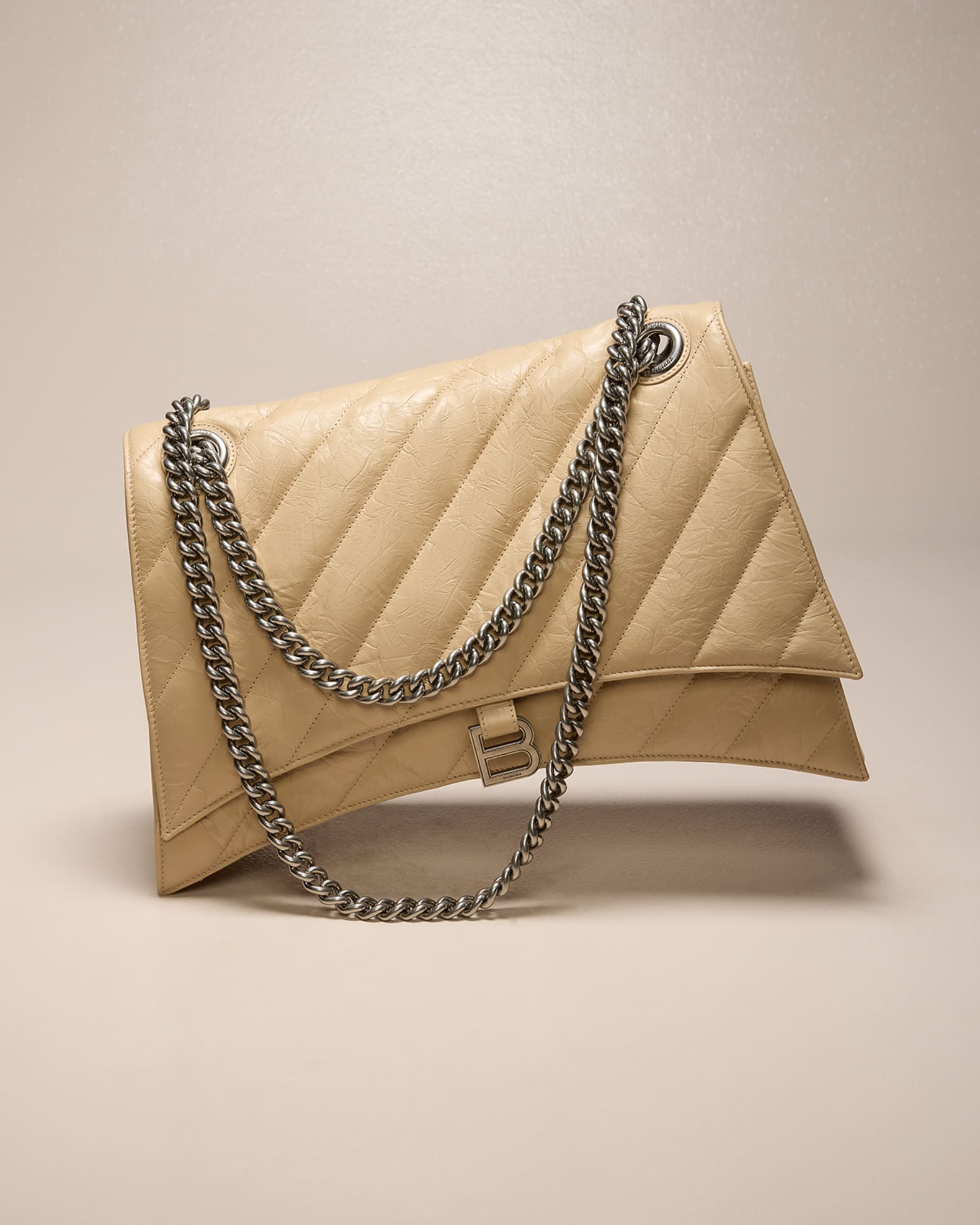 Balenciaga Crush Large Chain Bag Quilted | Neiman Marcus