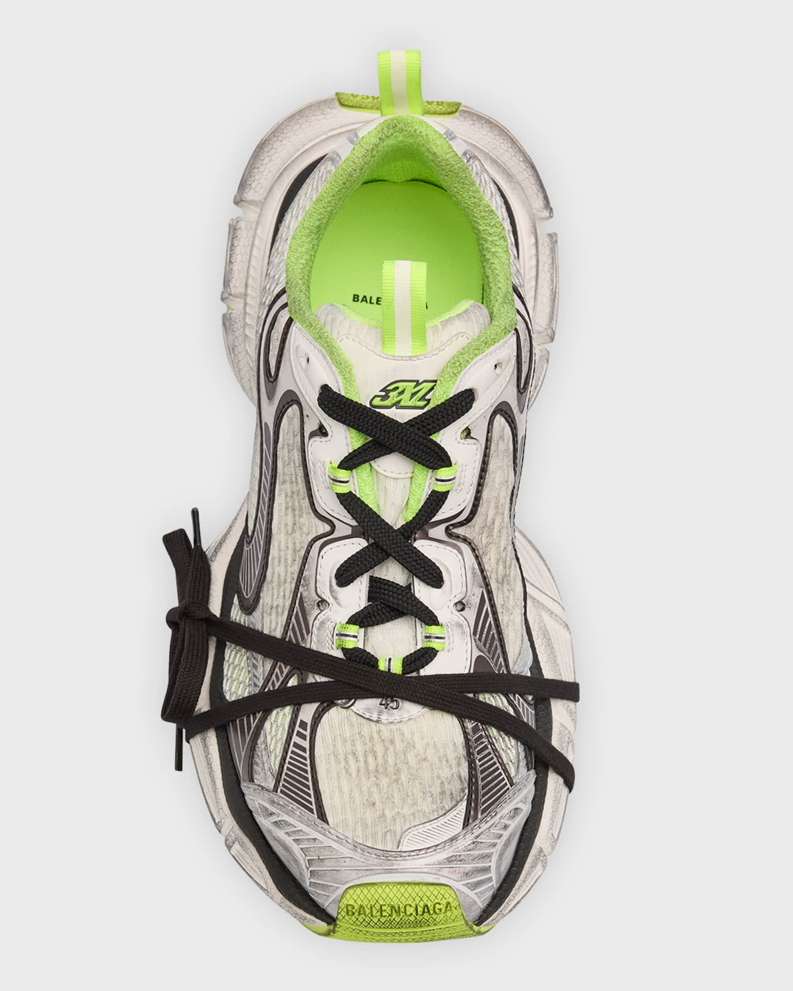 Balenciaga Men's 3XL Mesh Runner Sneakers | Neiman Marcus