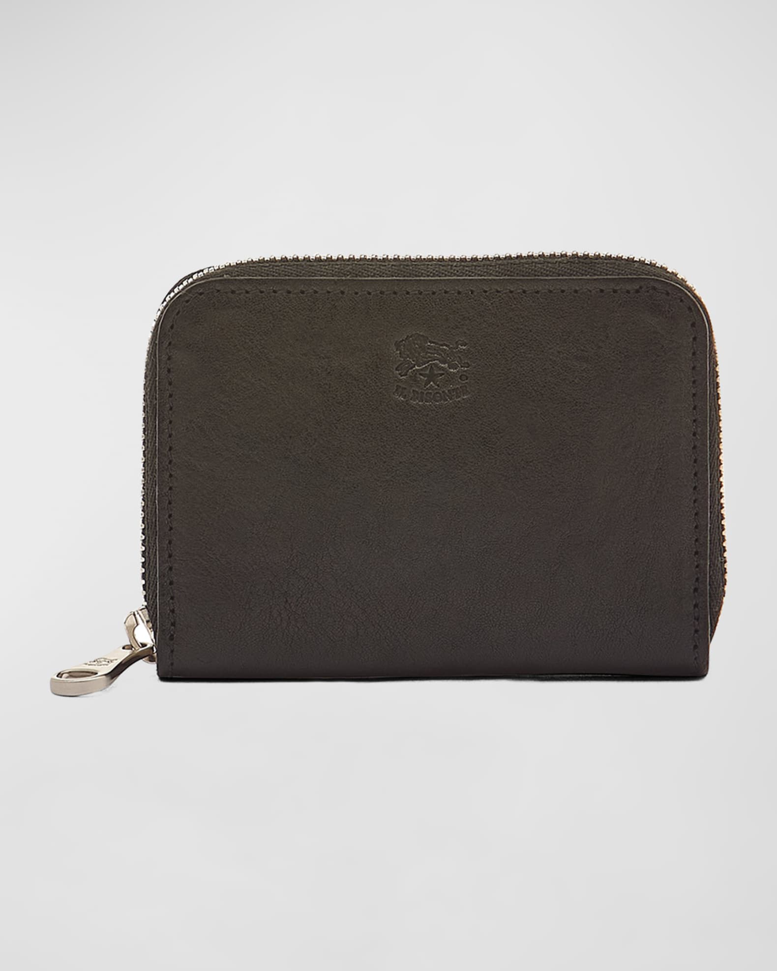 Il Bisonte Men's Cestello Small Leather Zip-Around Wallet | Neiman Marcus
