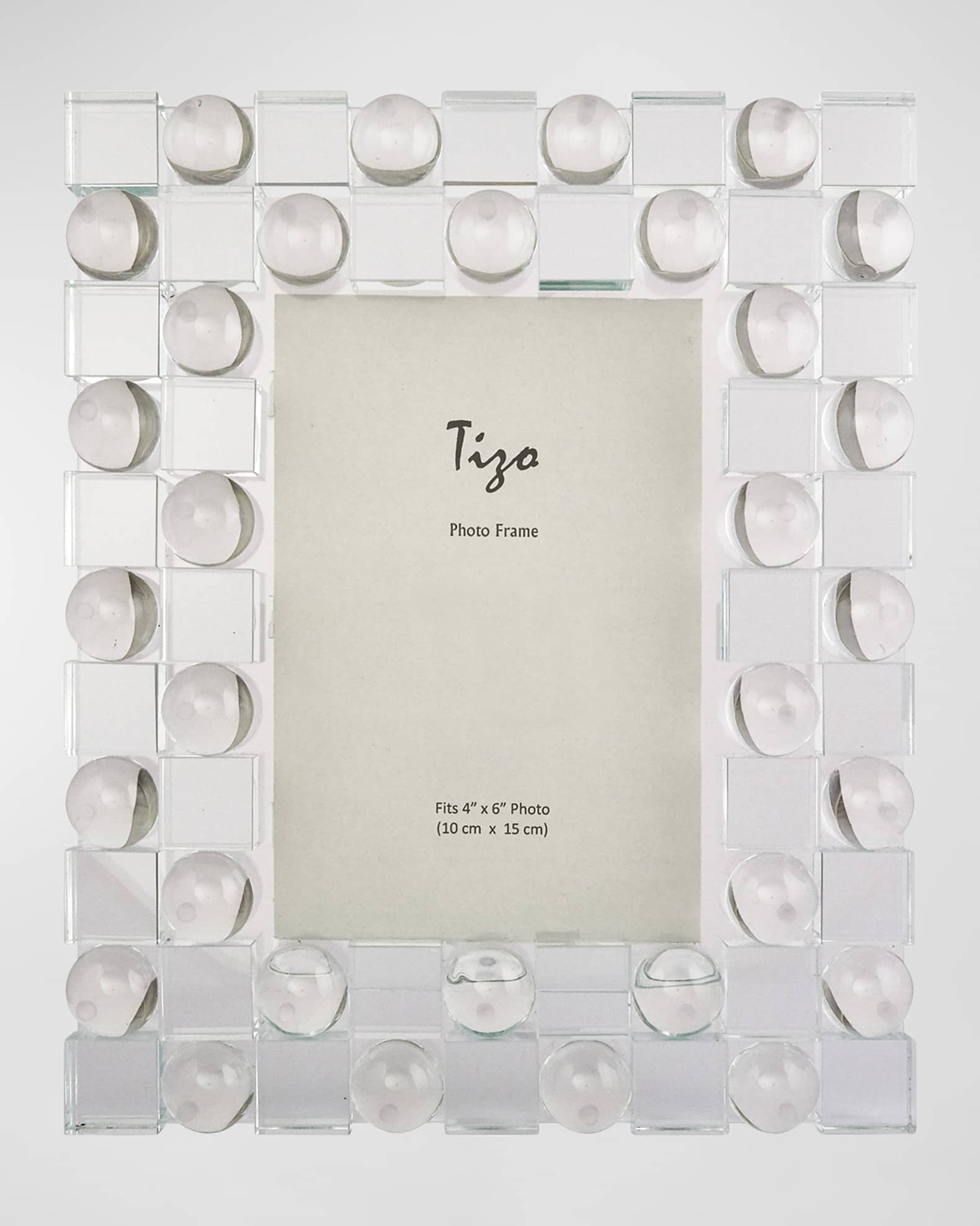 Crystal Sphere/Square Frame | Neiman Marcus