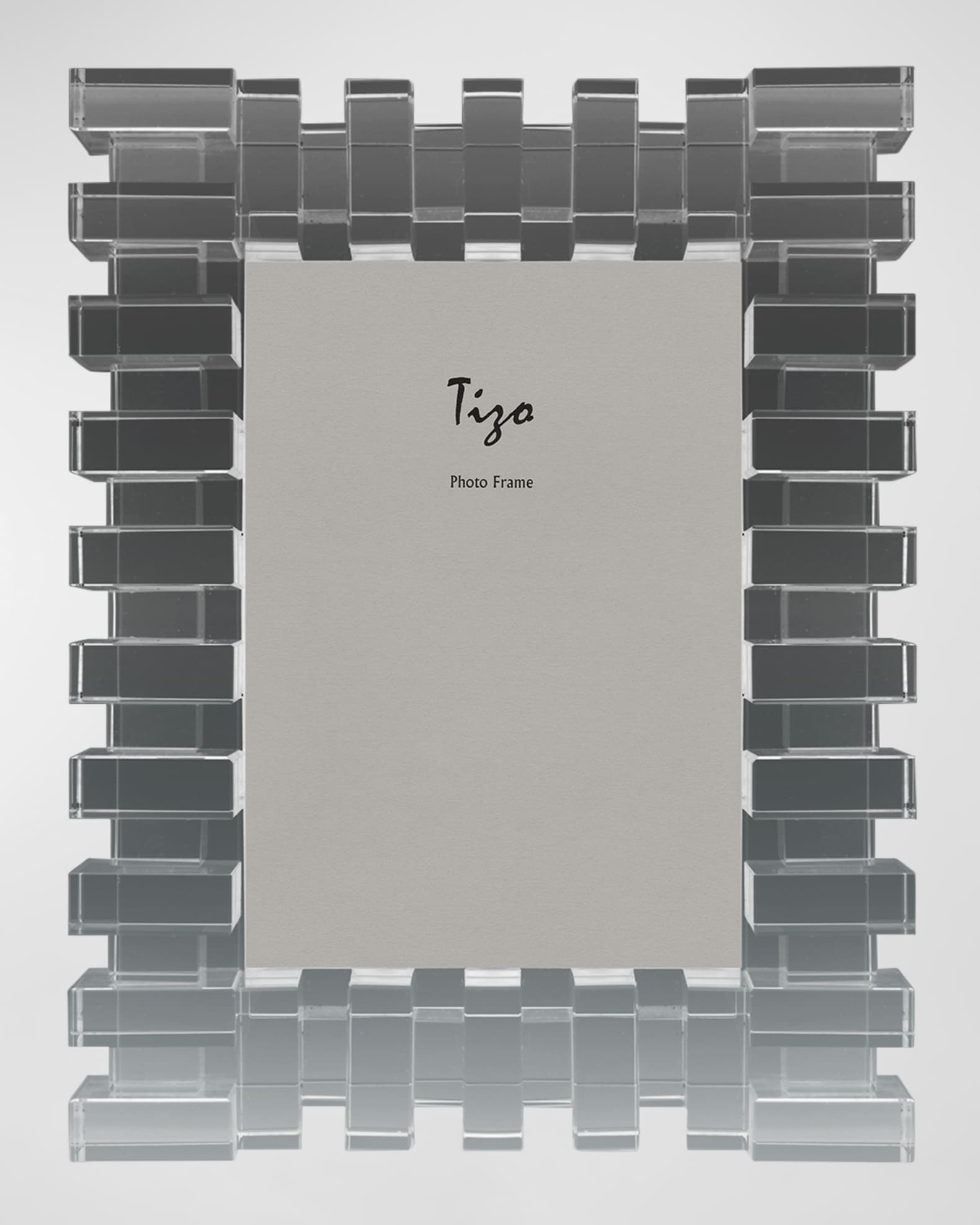 Clear Crystal Block Frame Collection | Neiman Marcus