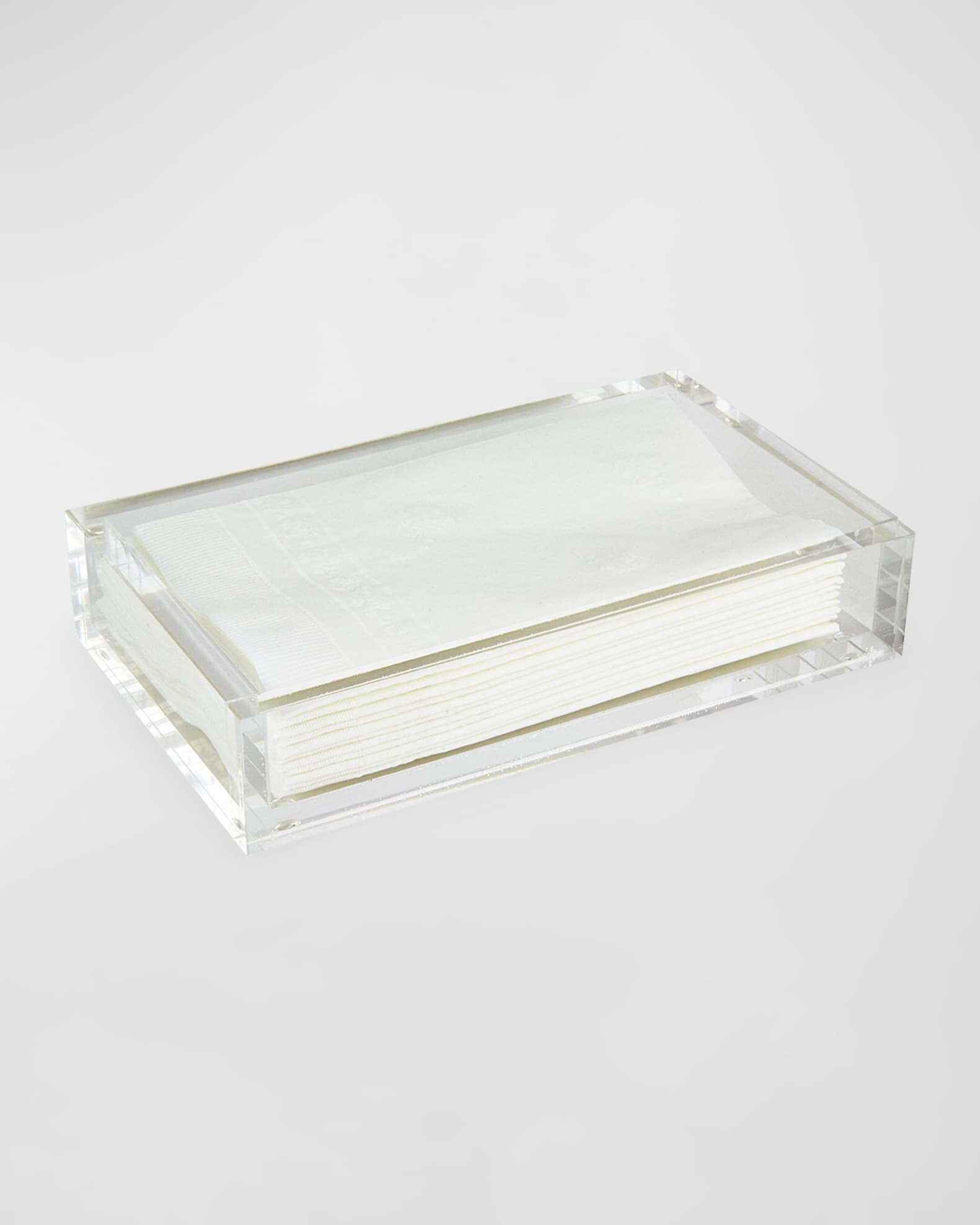 Tizo Lucite Guest Towel Tray | Neiman Marcus