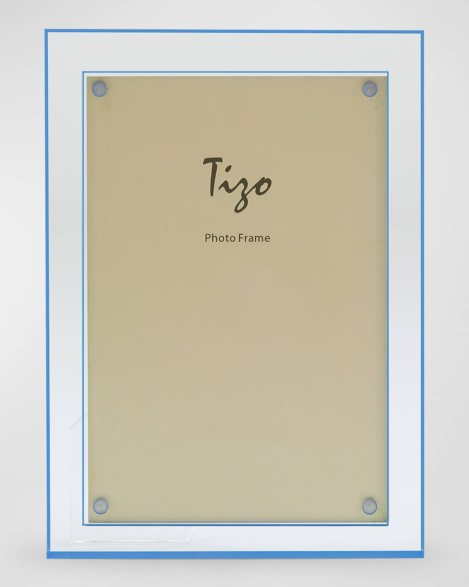 Lucite Frame With Double Border Collection | Neiman Marcus