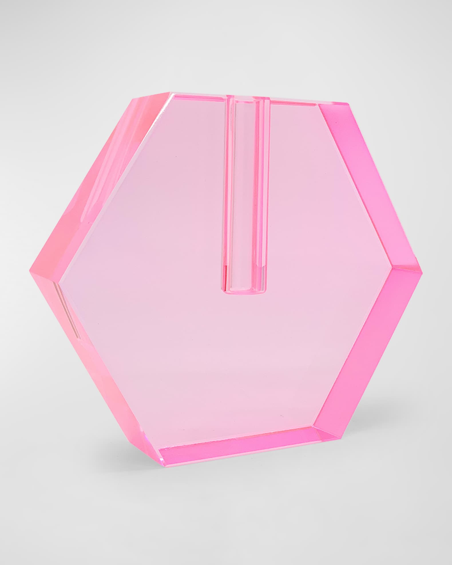 Crystal Flat Hexagon Vase Collection | Neiman Marcus