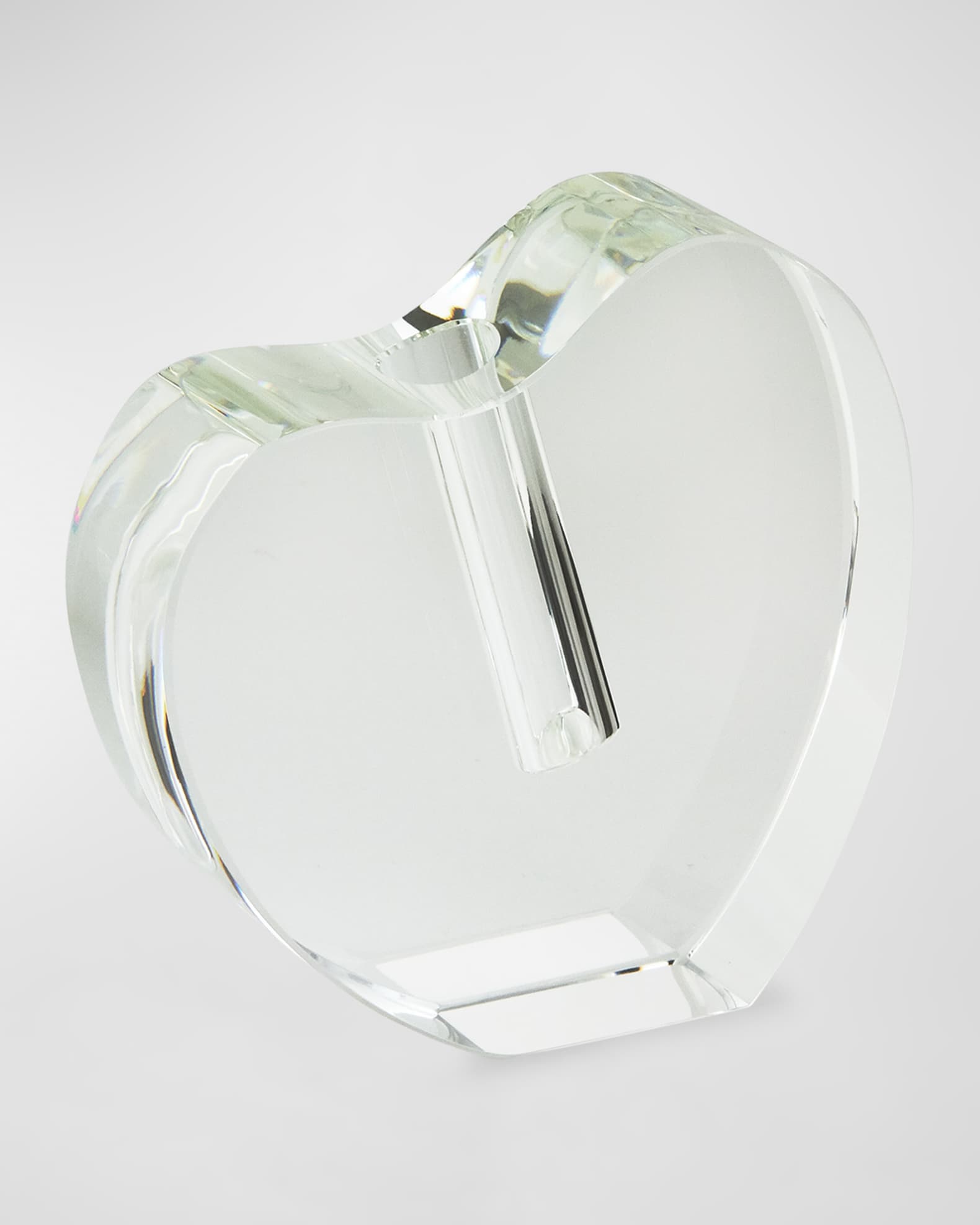 Tizo Clear Crystal Heart Vase Large | Neiman Marcus