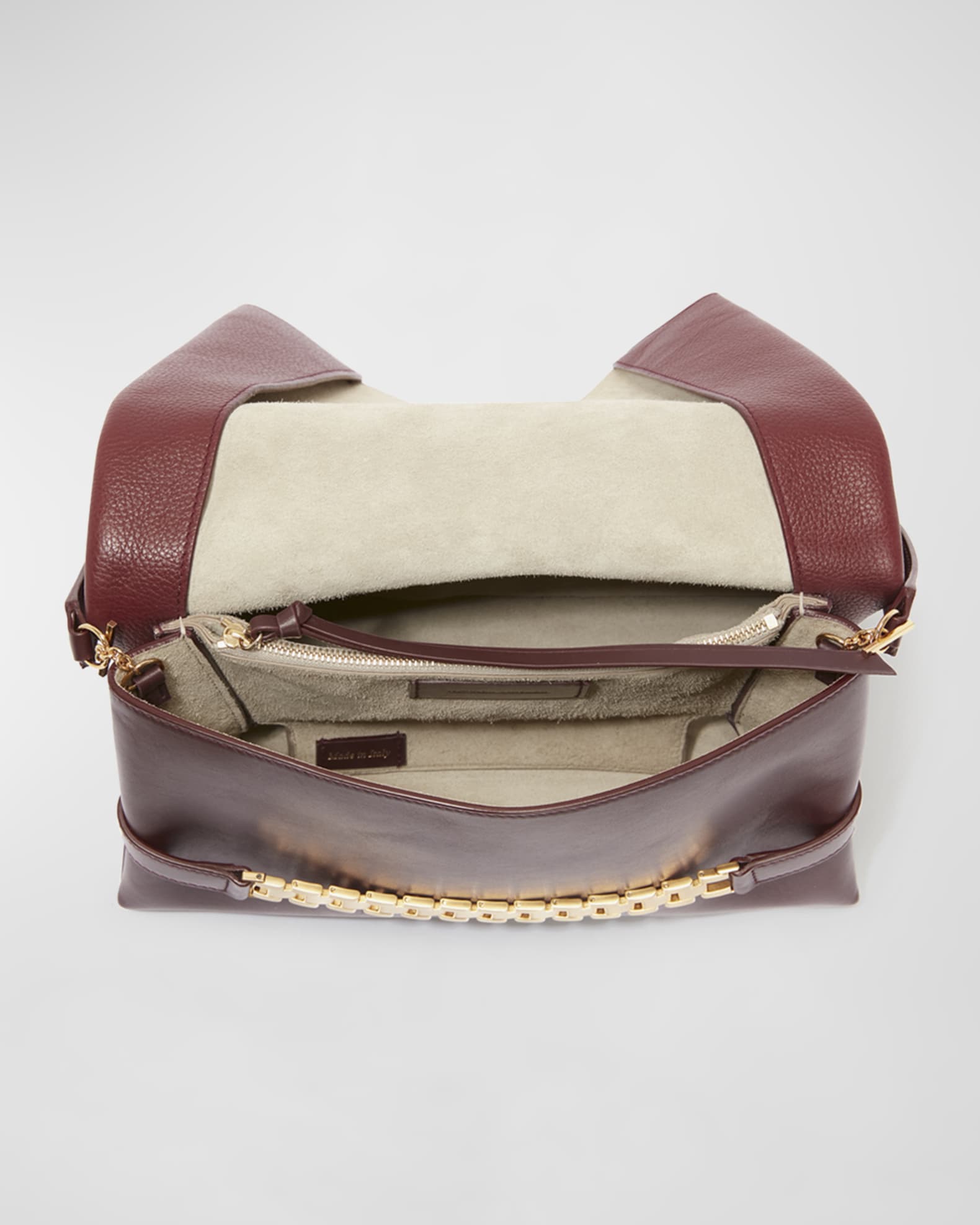 Victoria Beckham Chain Pouch Leather Shoulder Bag | Neiman Marcus