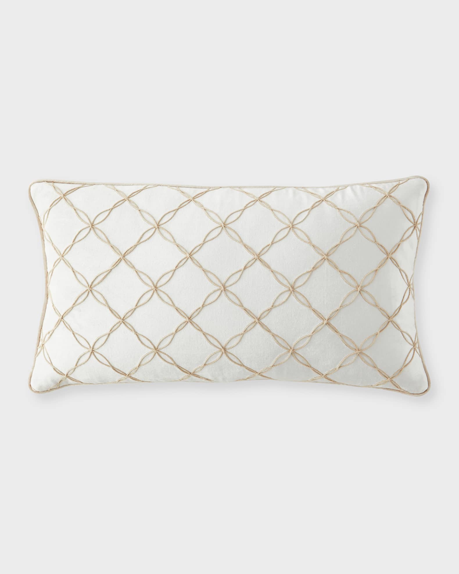 Callisto Home Trylan Decorative Lumbar Pillow | Neiman Marcus