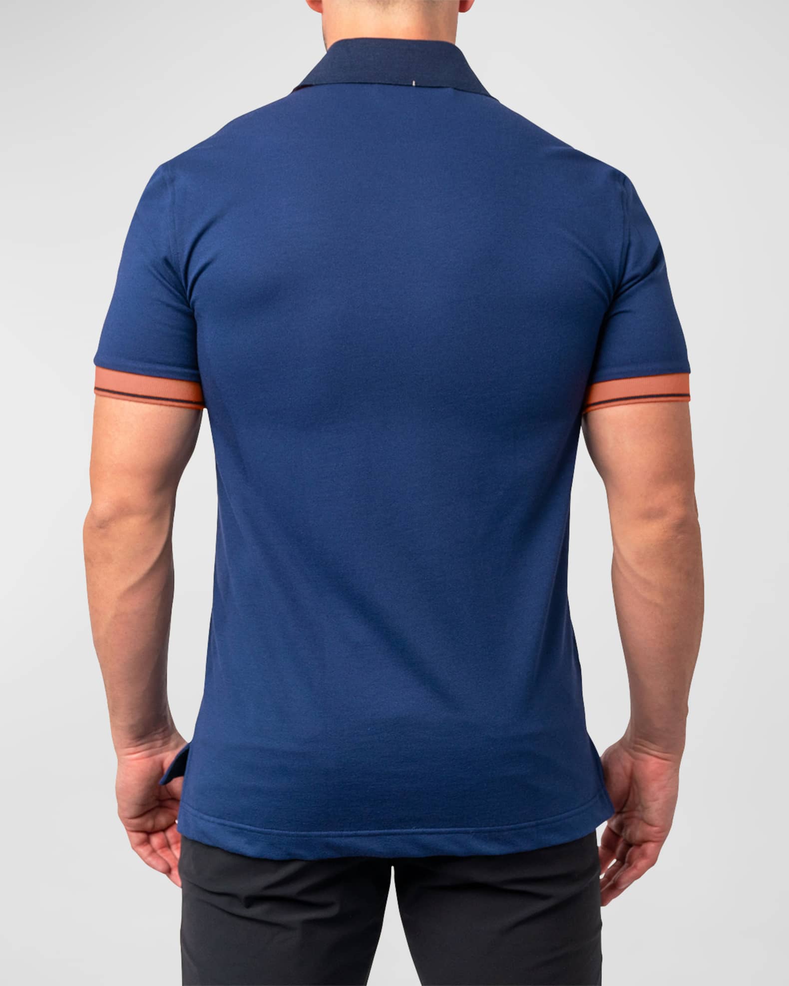 Maceoo Men's Mozart Tipped Polo Shirt | Neiman Marcus