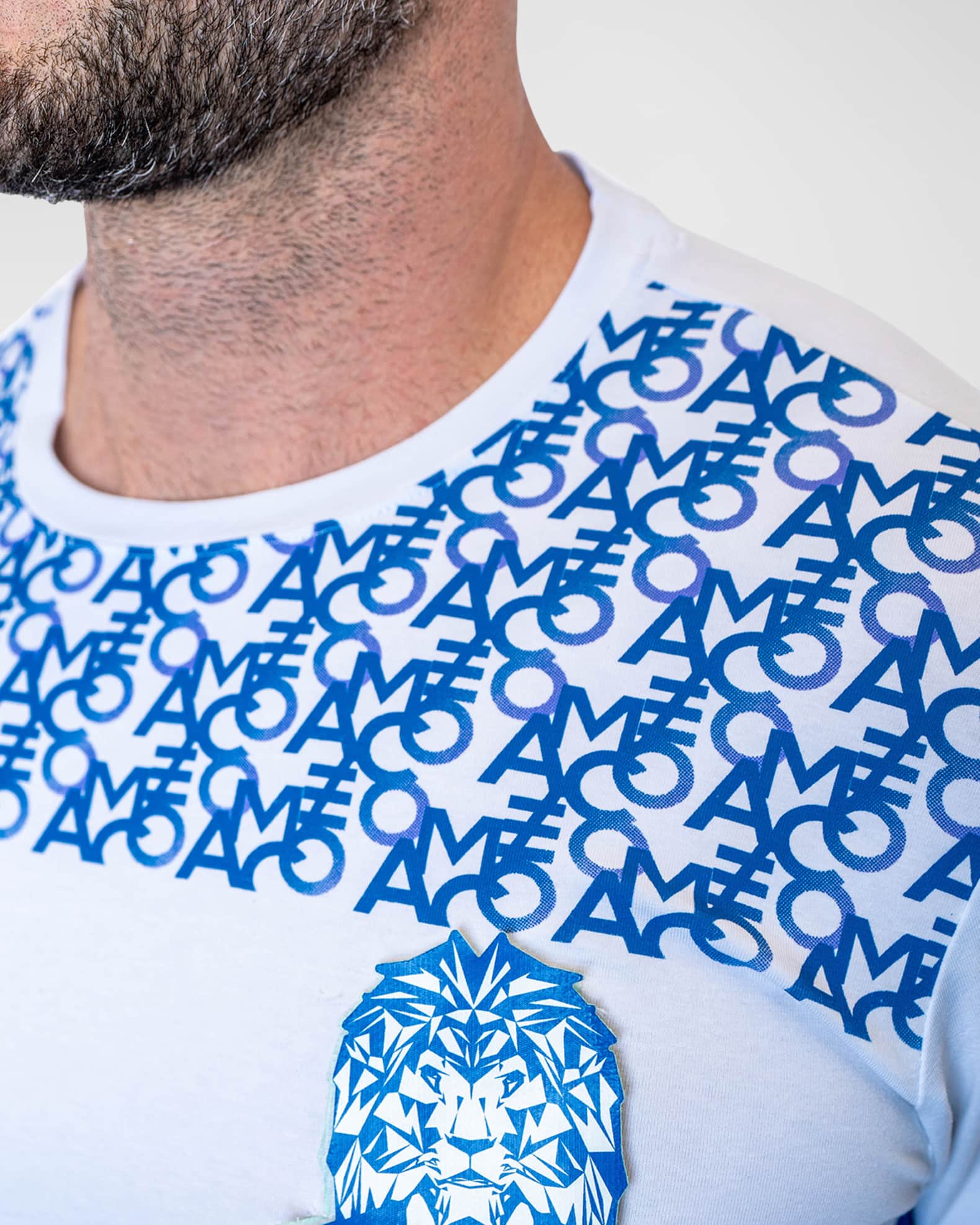 Maceoo Men's Colorblock Logo T-Shirt | Neiman Marcus