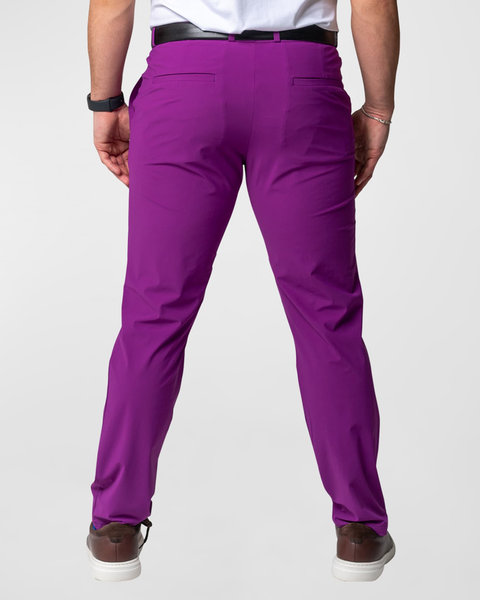 Maceoo Men's Classic Stretch Performance Pants | Neiman Marcus