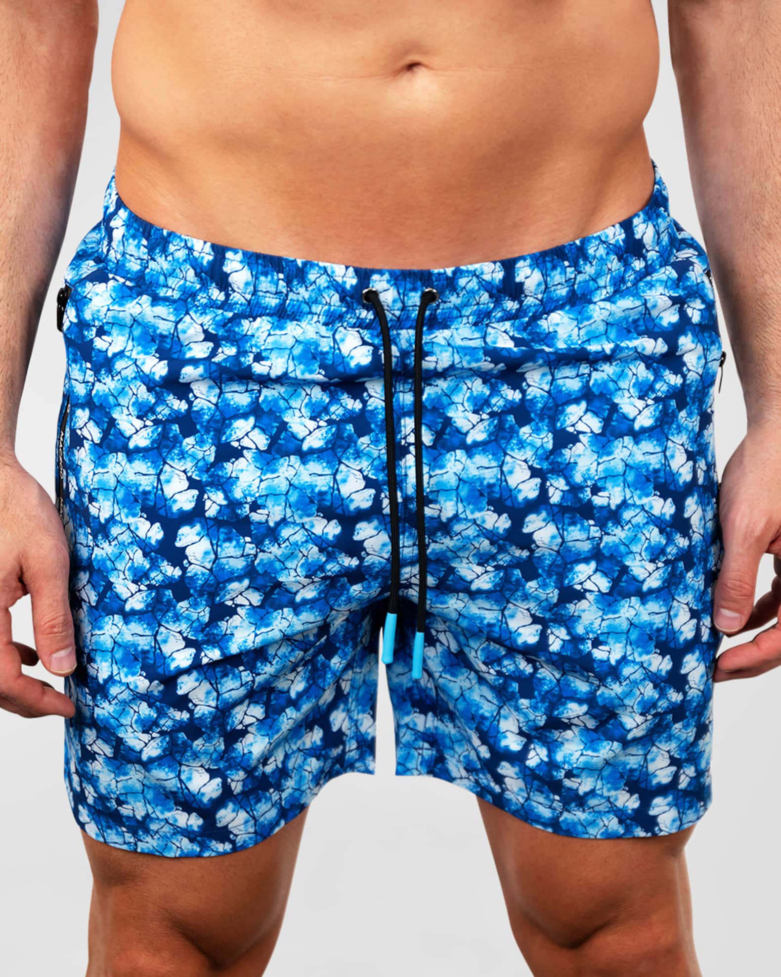 Maceoo Men's Lion Swim Shorts | Neiman Marcus
