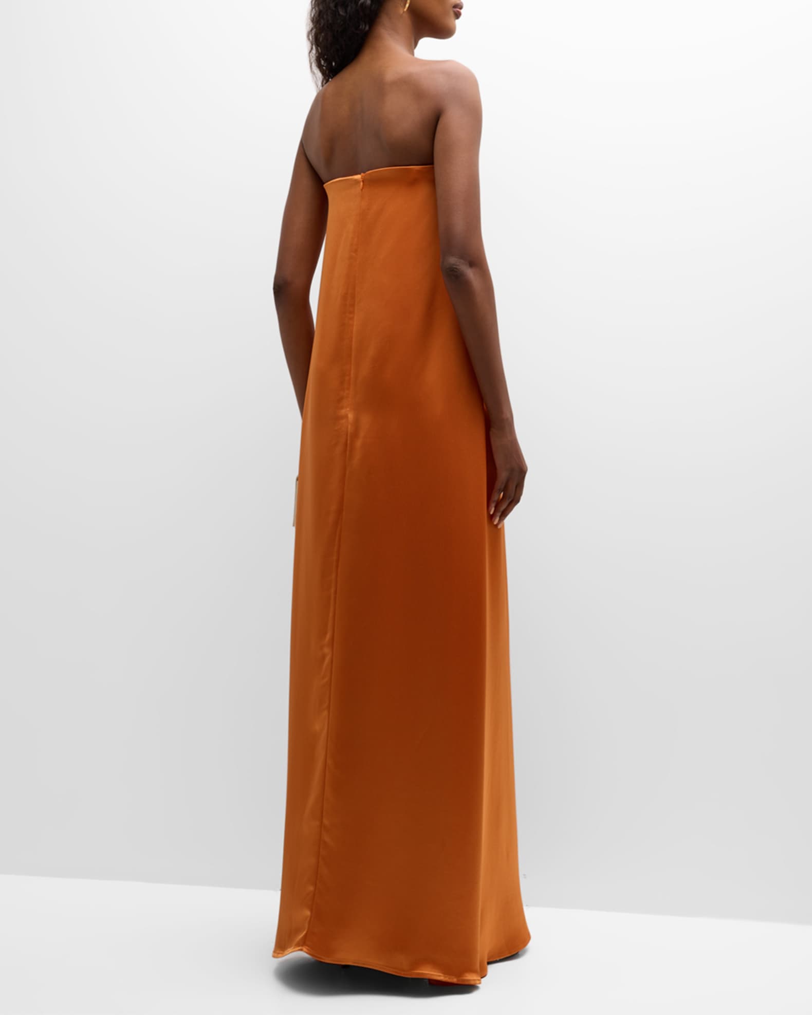 Anna Quan Delfina Strapless Column Maxi Dress | Neiman Marcus