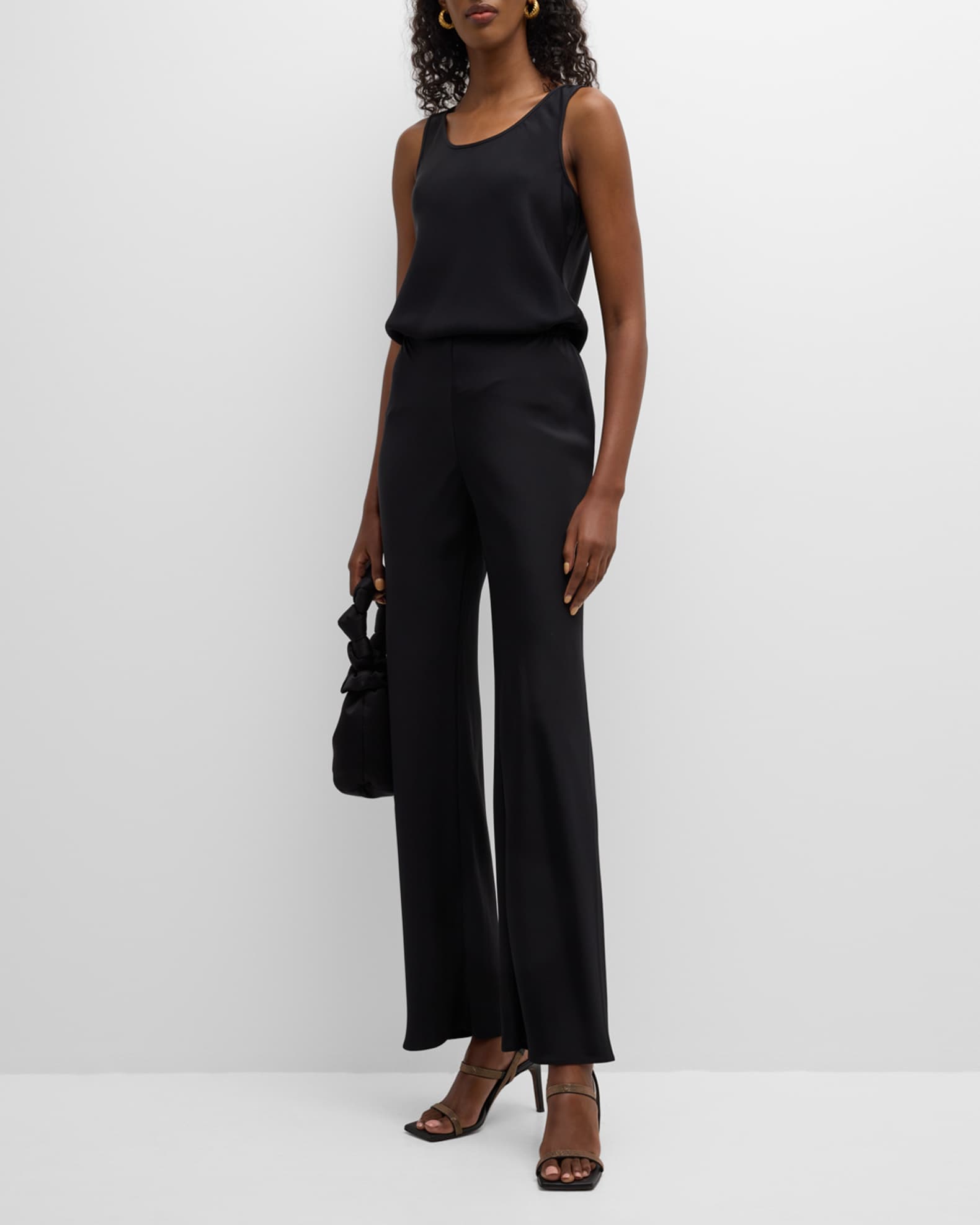 TSE Cashmere Silk Scoop-Neck Tank | Neiman Marcus