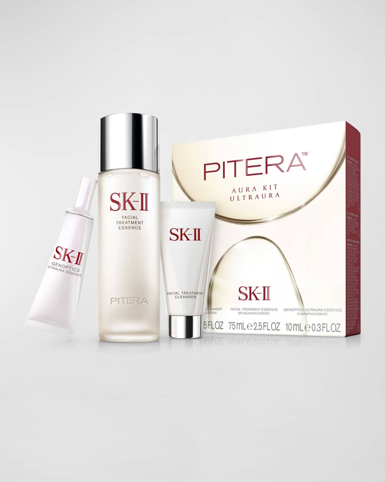 SK-II Pitera Ultimate Aura Skin Essentials Kit | Neiman Marcus
