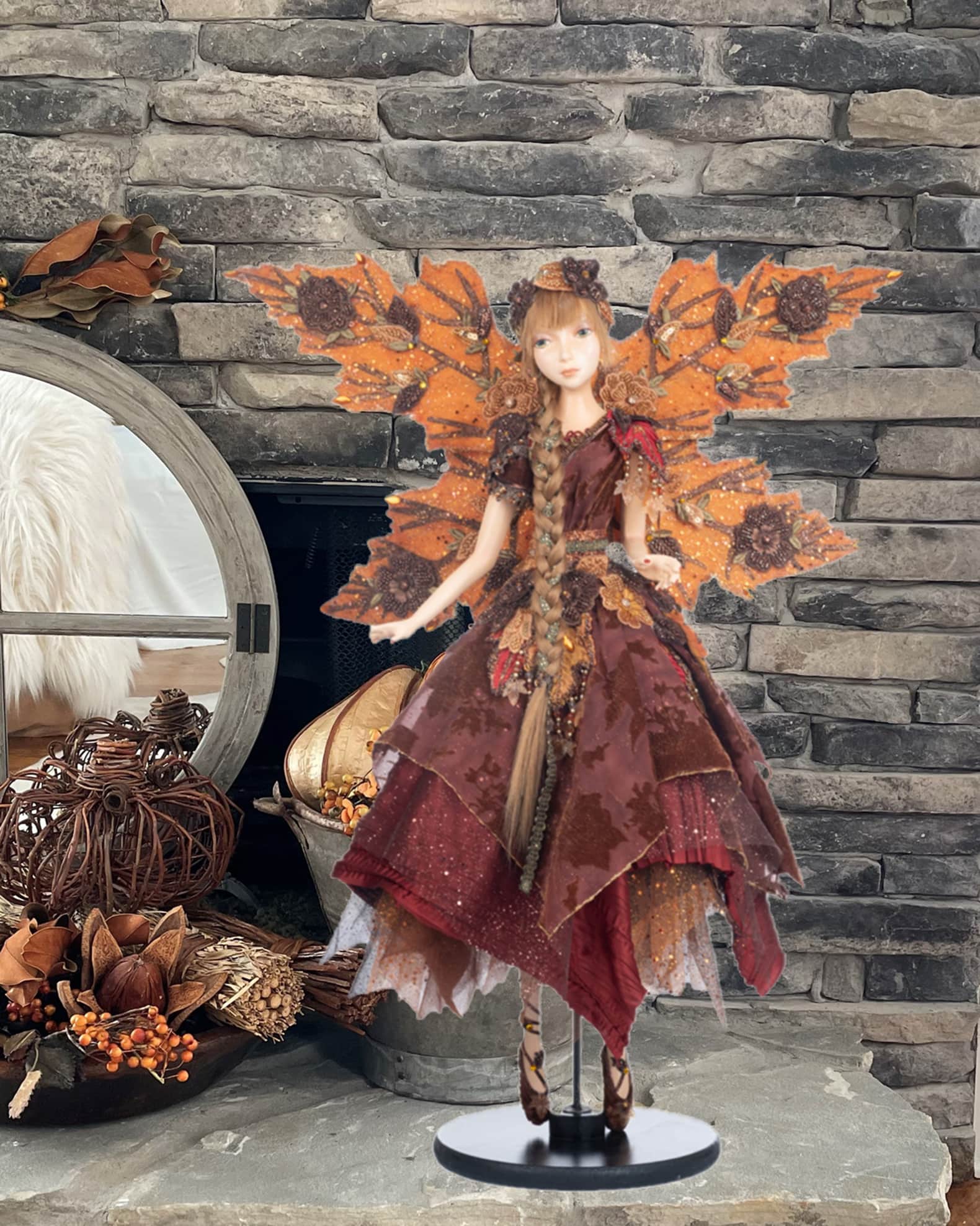 Katherine's Collection Autumn Redfern Fairy Doll, 30" | Neiman Marcus
