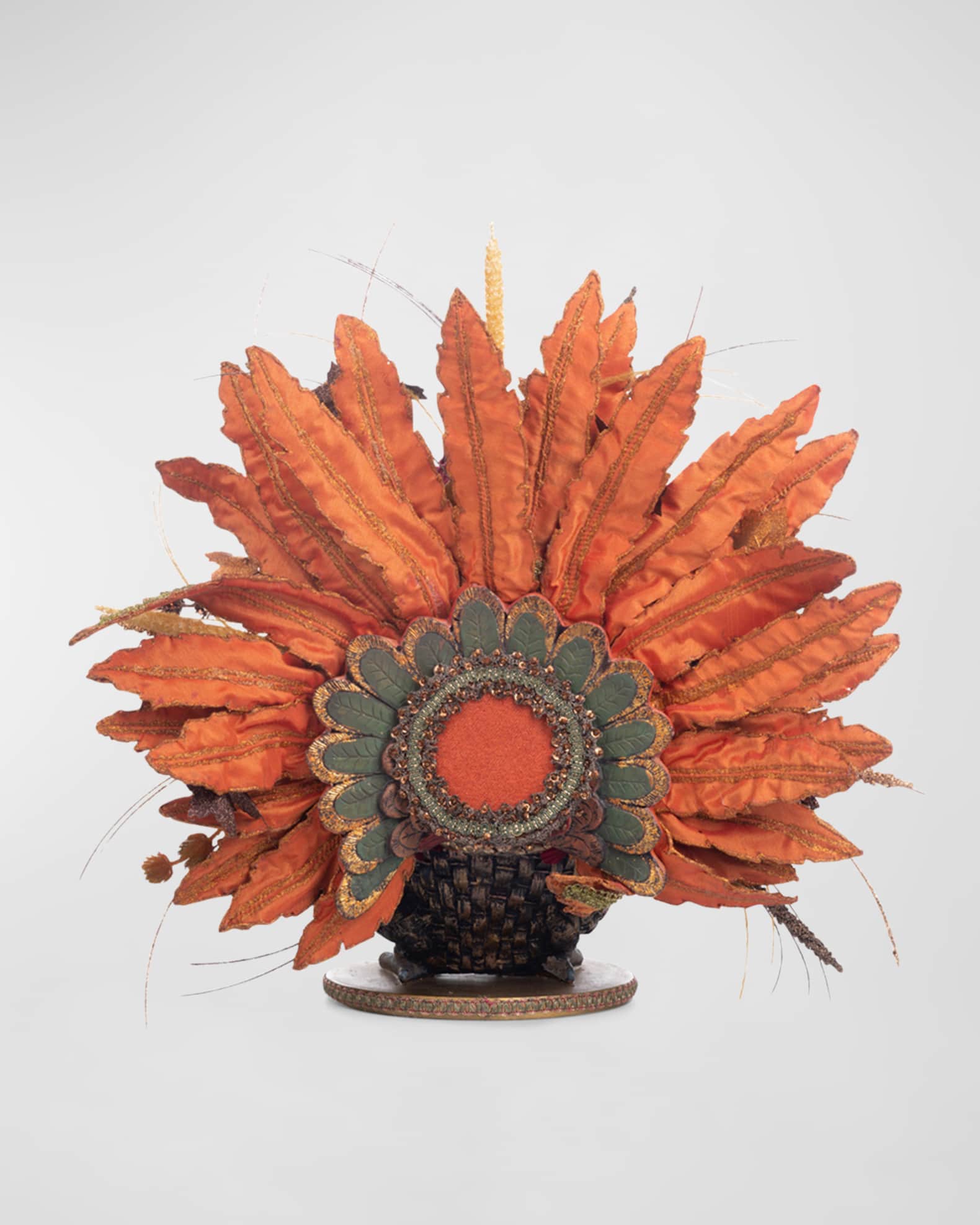 Katherine's Collection Dahlia Waddlesworth Turkey Figure | Neiman Marcus