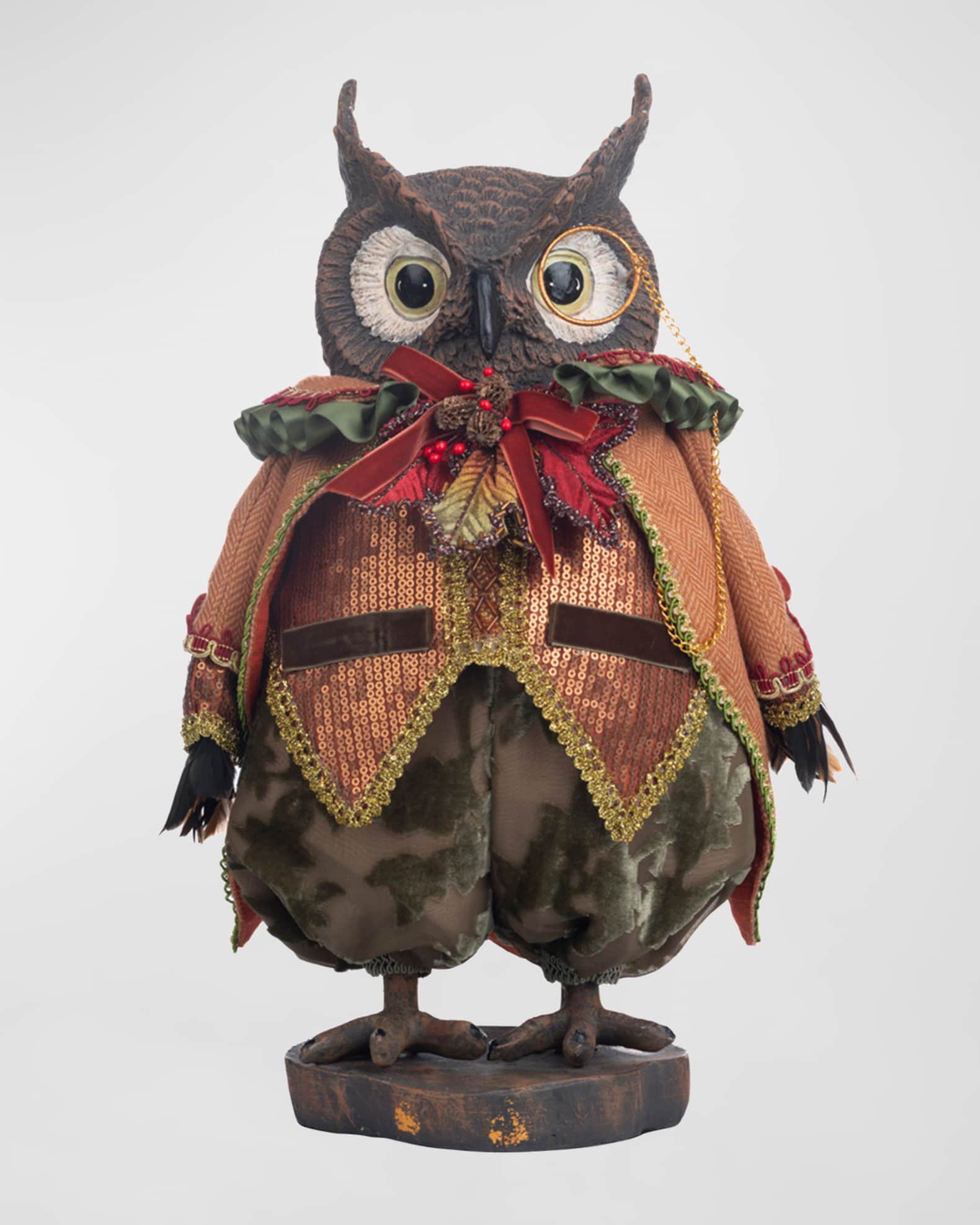 Katherine's Collection Forest Wilder Owl Tabletop Figure | Neiman Marcus