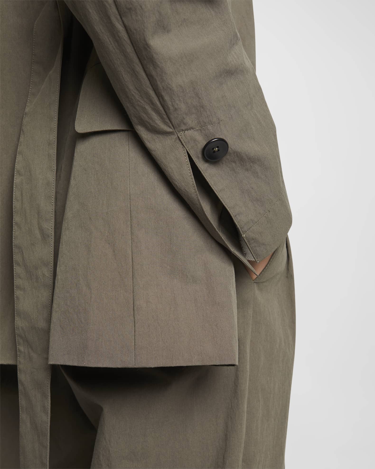 Proenza Schouler White Label Technical Cotton Suiting Blazer | Neiman ...