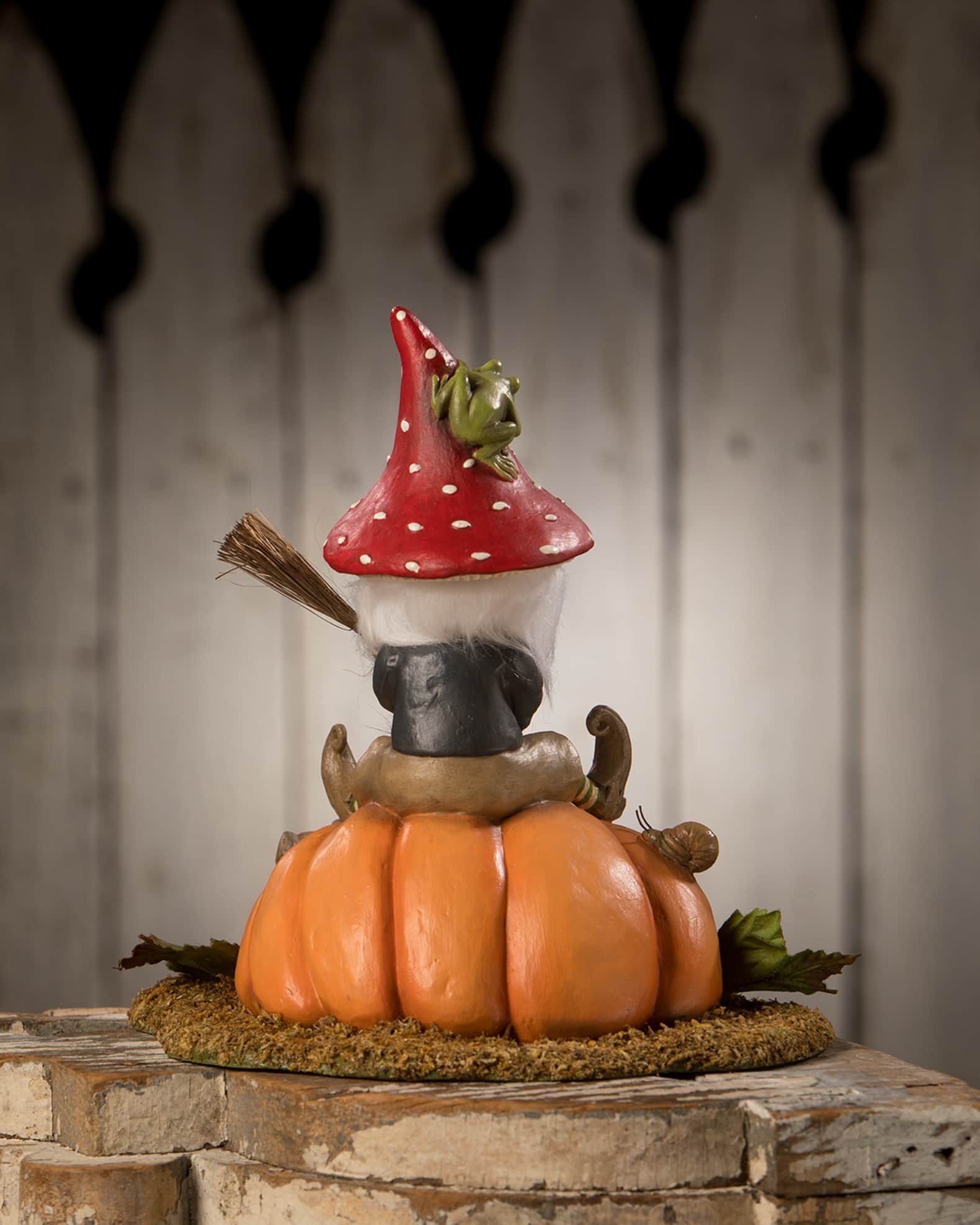 Bethany Lowe Bellamy Troll On Fall Pumpkin | Neiman Marcus