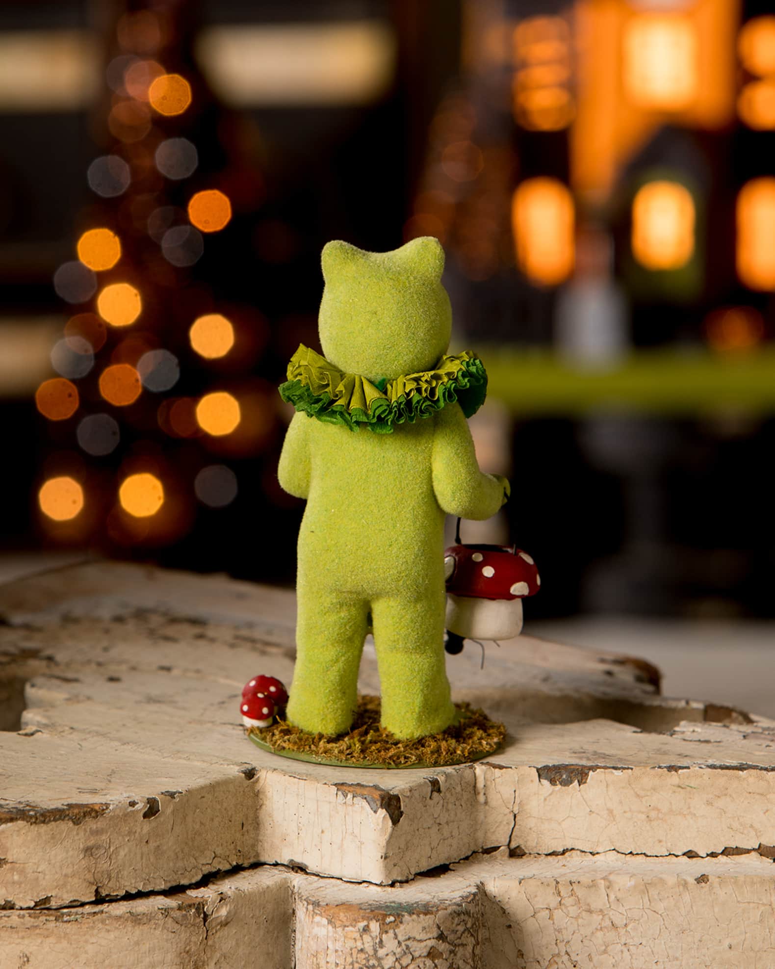 Bethany Lowe Dressed Up Dusty Halloween Frog | Neiman Marcus