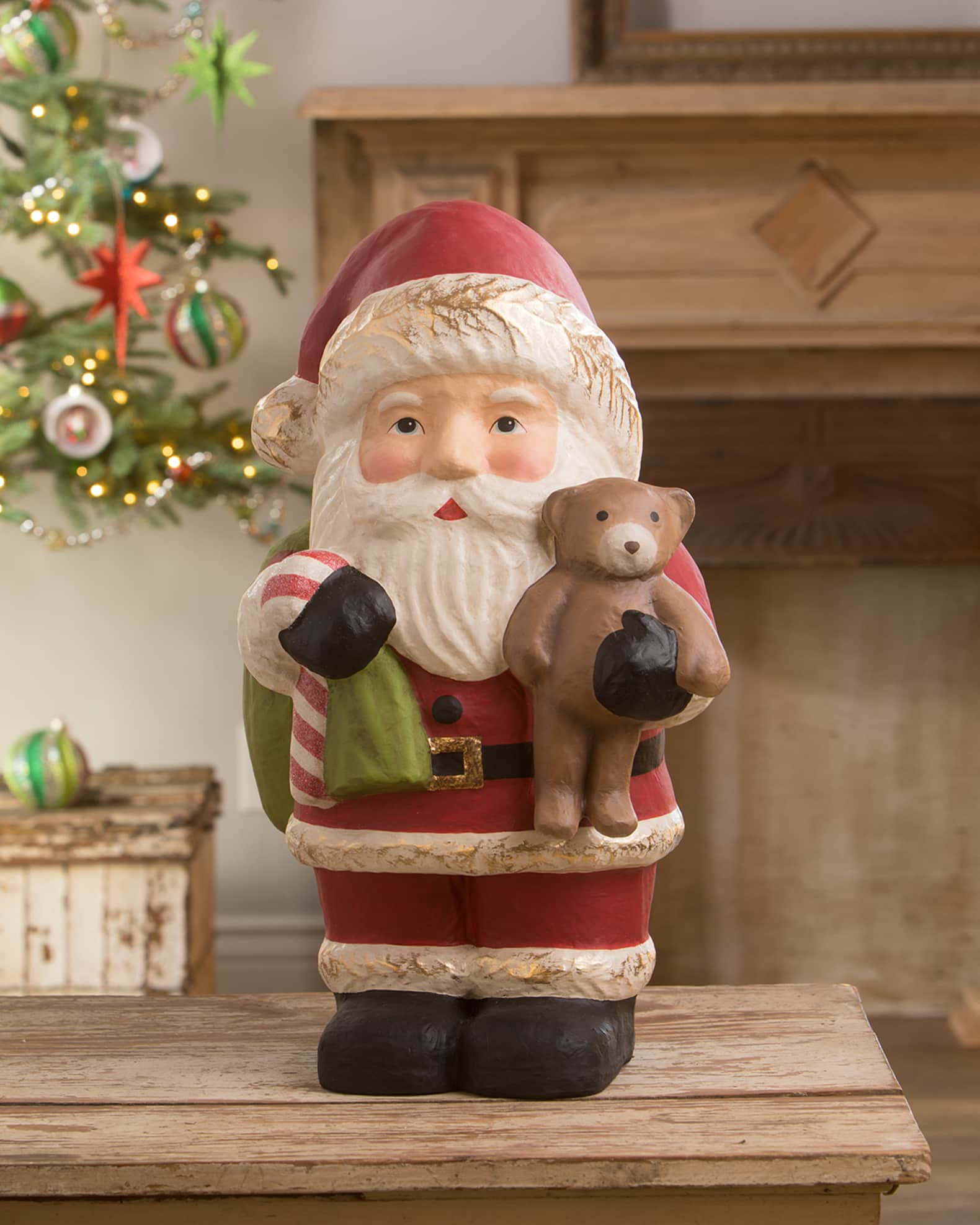 Bethany Lowe Jolly Happy Santa | Neiman Marcus