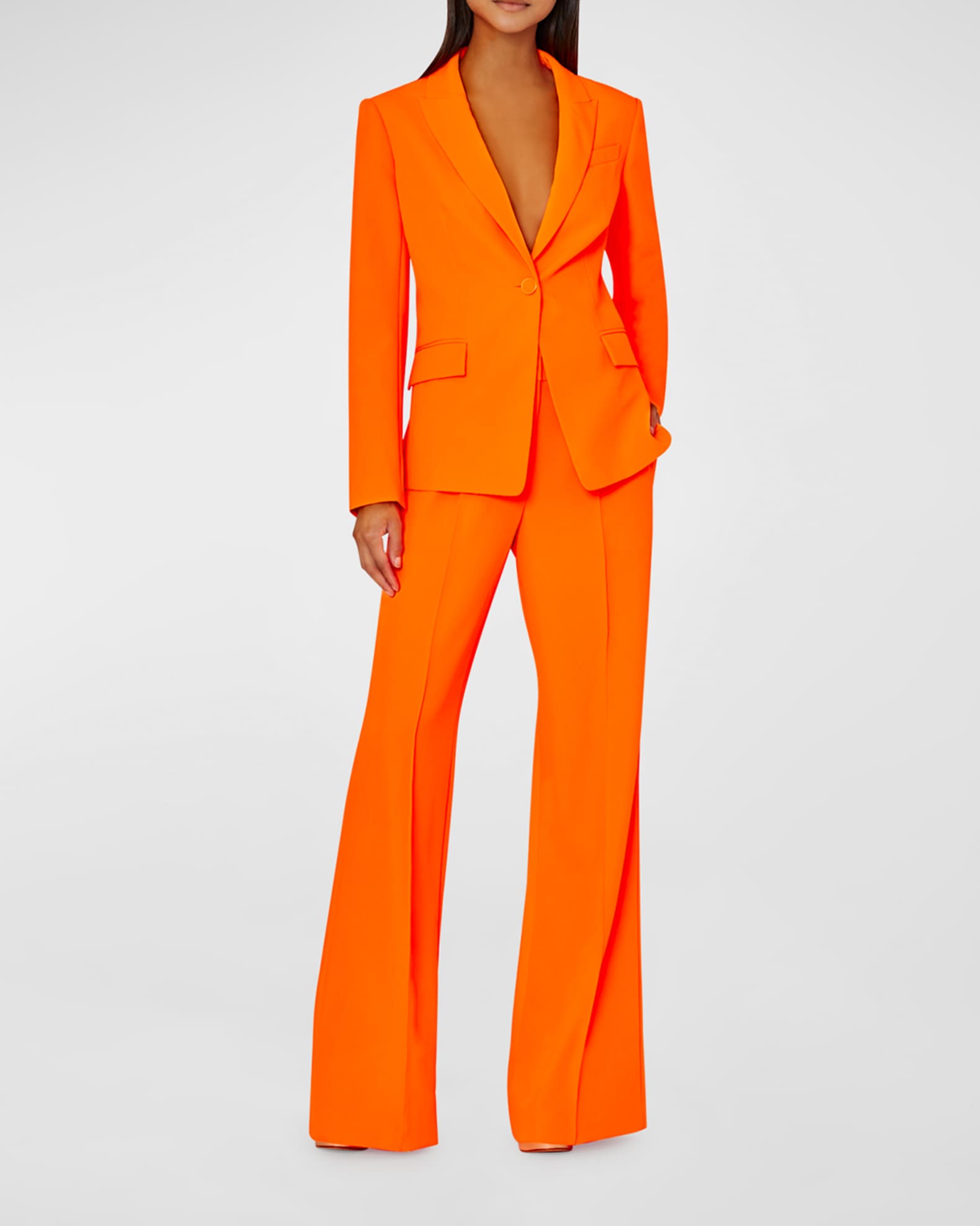 Cady Single-Breasted Suit | Neiman Marcus