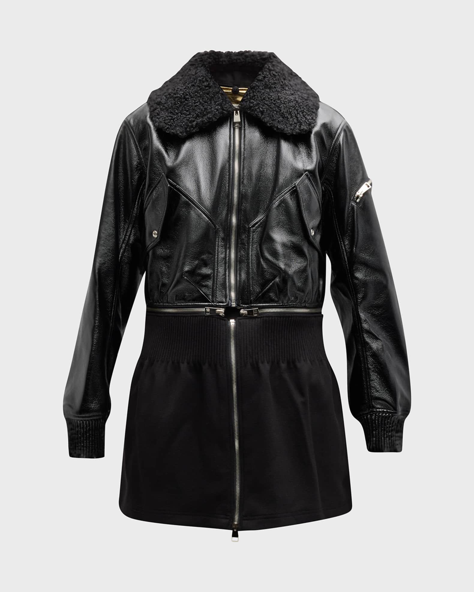 Studio Tomboy X Transformer Flight Bomber Jacket | Neiman Marcus