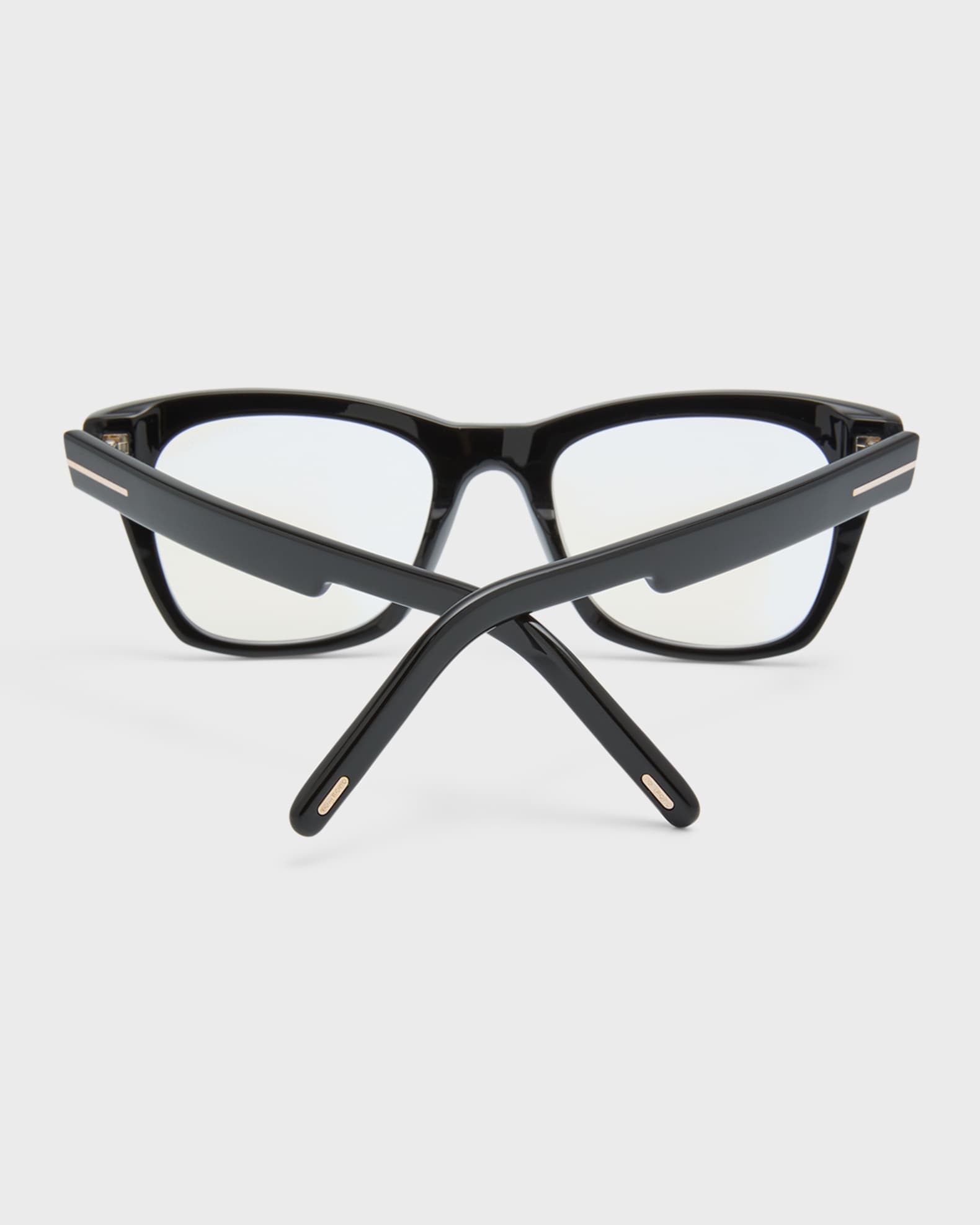 TOM FORD FT5886 Blue Blocking Acetate & Plastic Square Glasses | Neiman ...