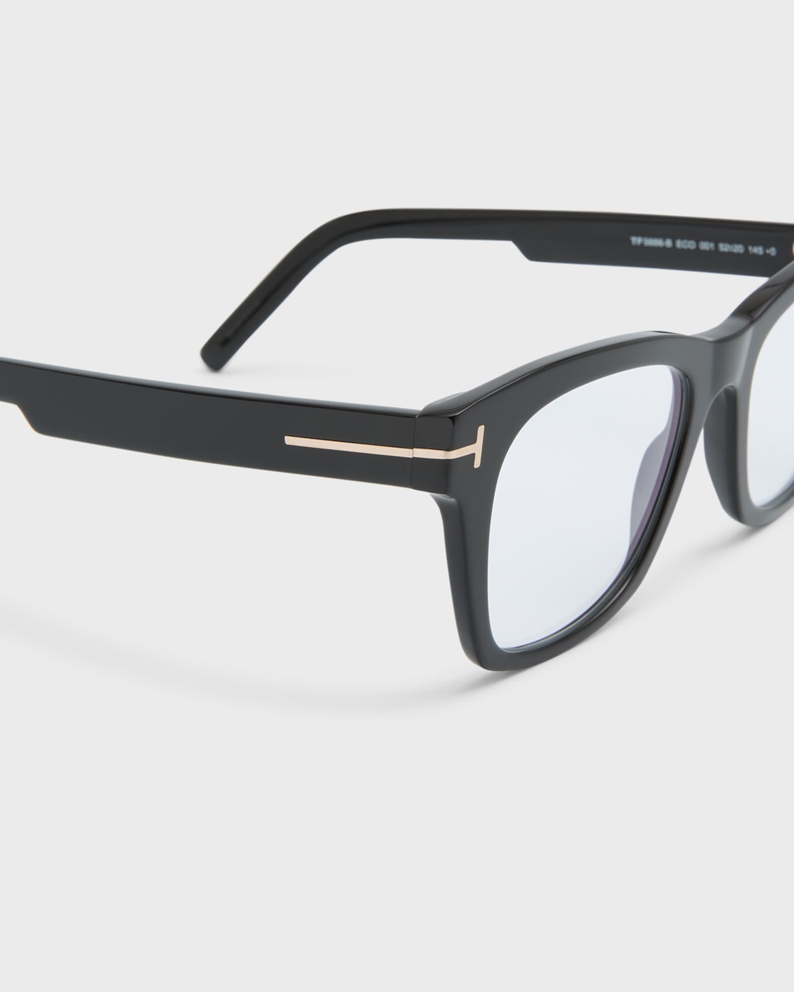 TOM FORD FT5886 Blue Blocking Acetate & Plastic Square Glasses | Neiman ...