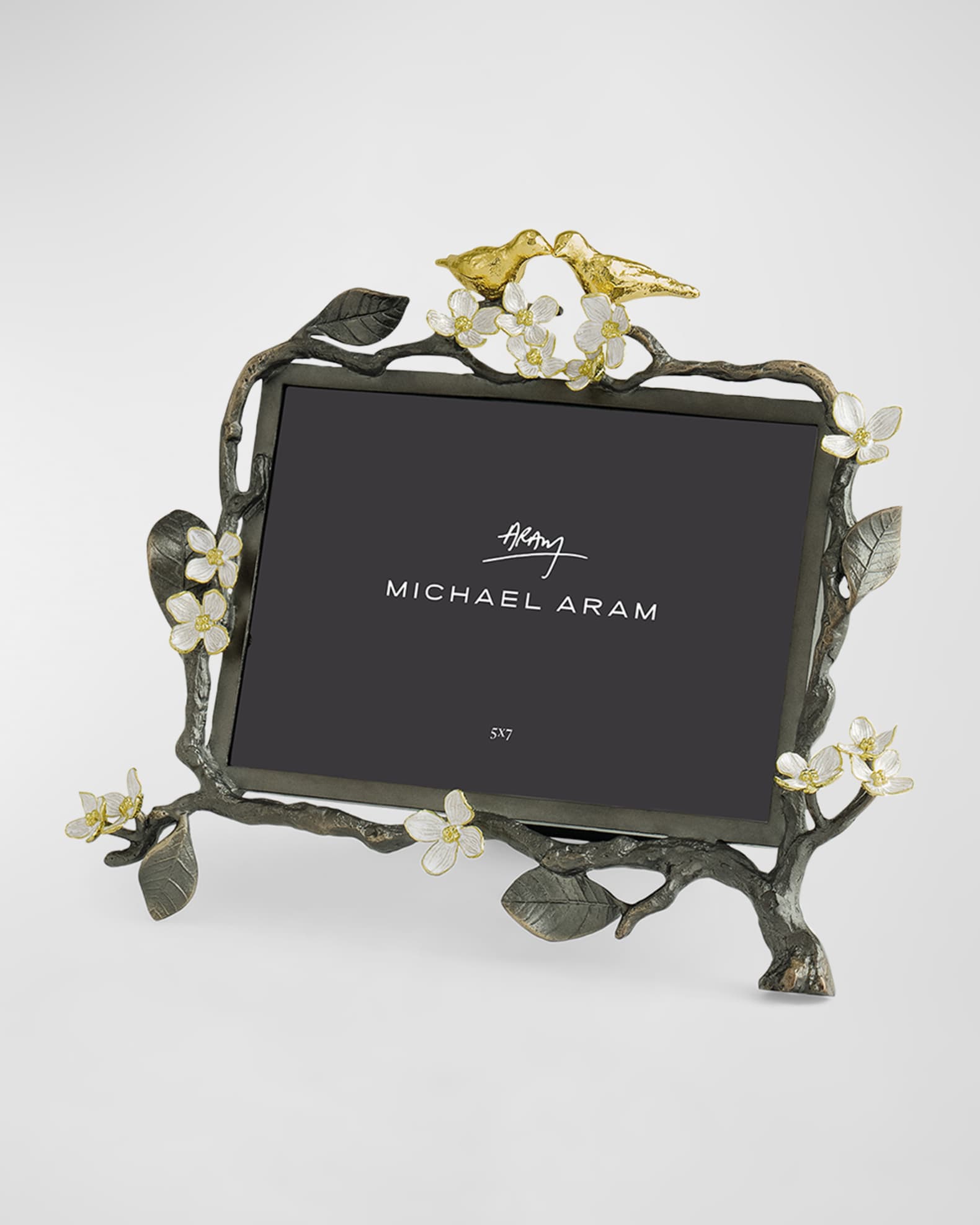 Michael Aram Lovebirds Photo Frame, 5" x 7" | Neiman Marcus