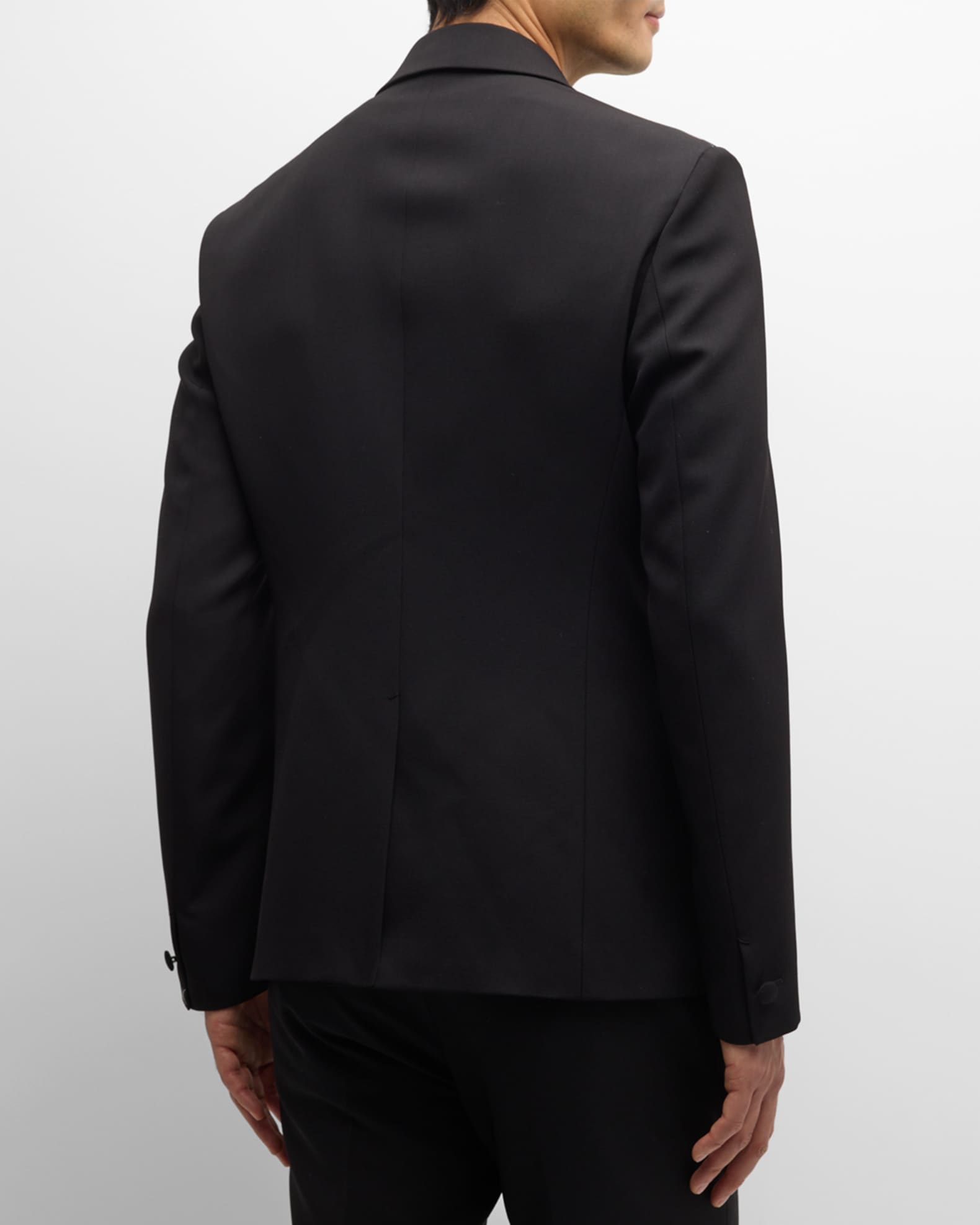 Versace Men's Tuxedo Jacket with Floral Appliques | Neiman Marcus