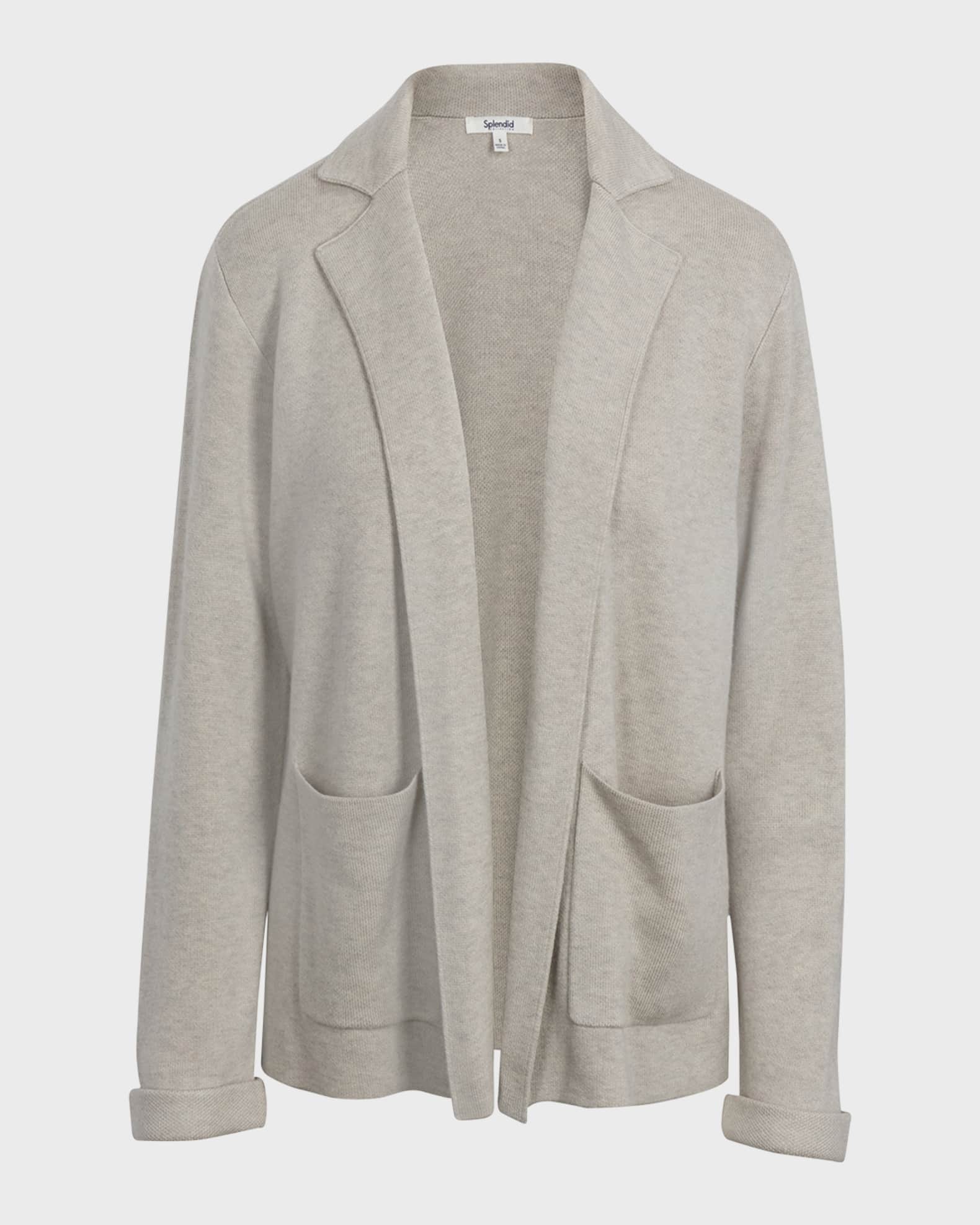 Splendid Estelle Open-Front Knit Jacket | Neiman Marcus