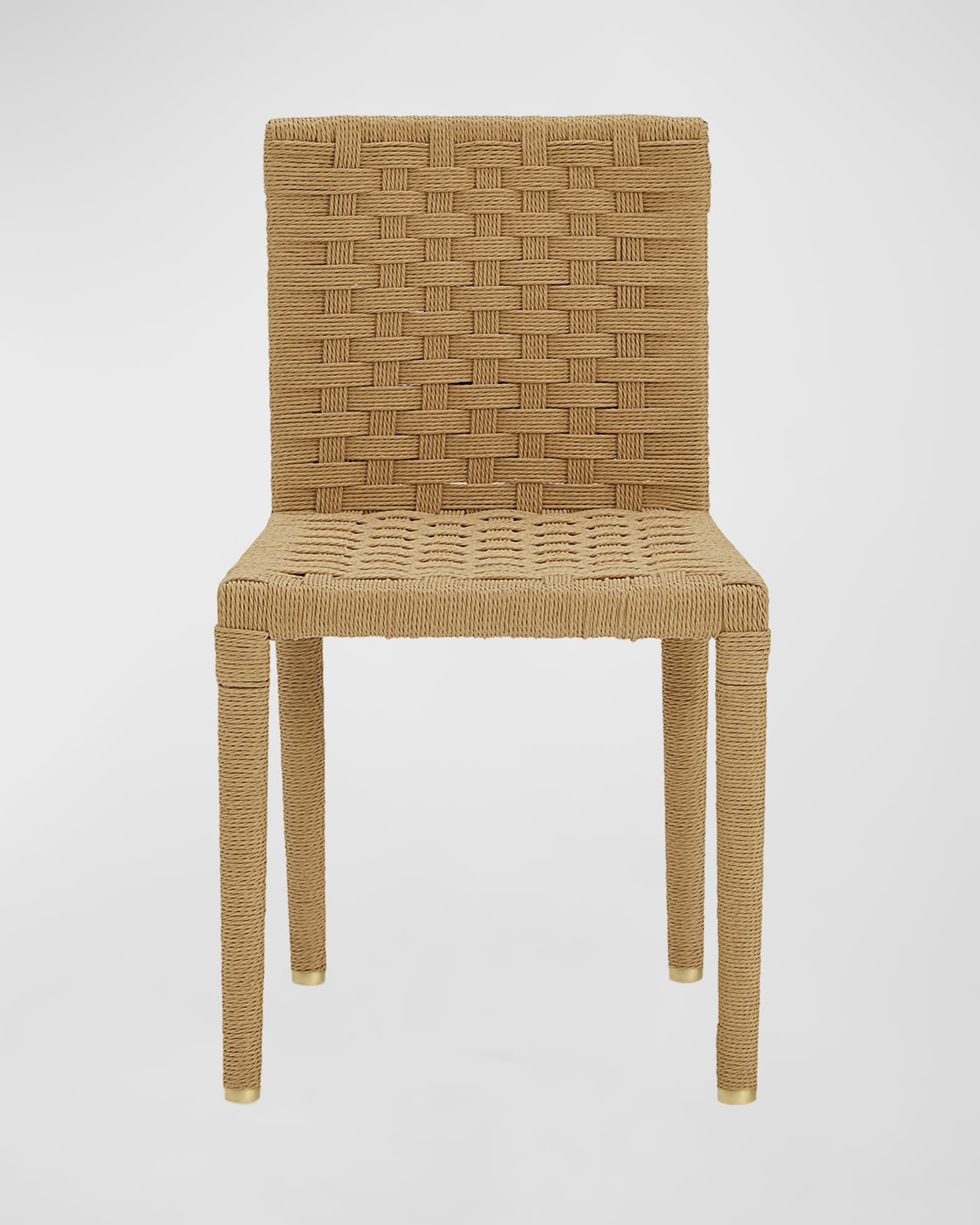 Worlds Away Roberta Basketweave Side Chair | Neiman Marcus