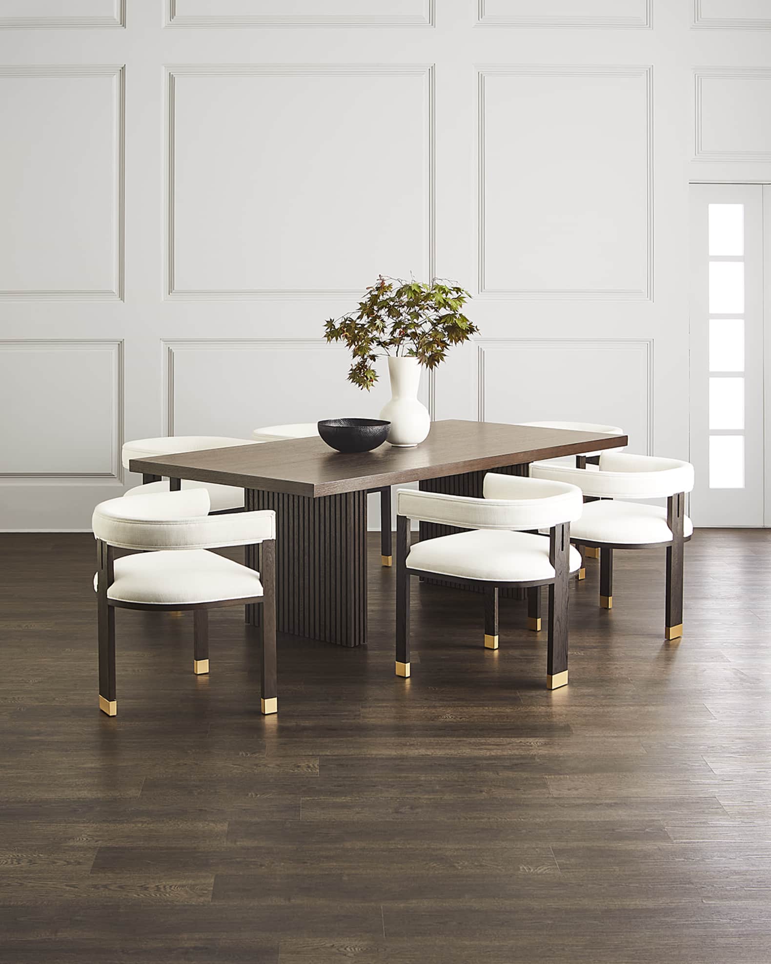 Worlds Away Aonghus Oak Dining Table | Neiman Marcus